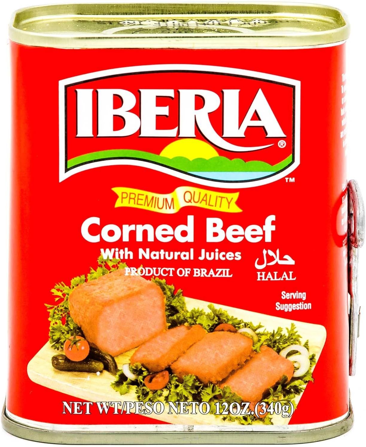 Amazon.com: Iberia Corned Beef, 12 oz, Premium Quality Corned Beef With ...