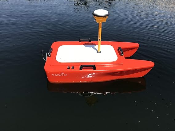 Amazon.com: BathyCat Unmanned RC Survey Boat Single Beam Echo Sounder ...