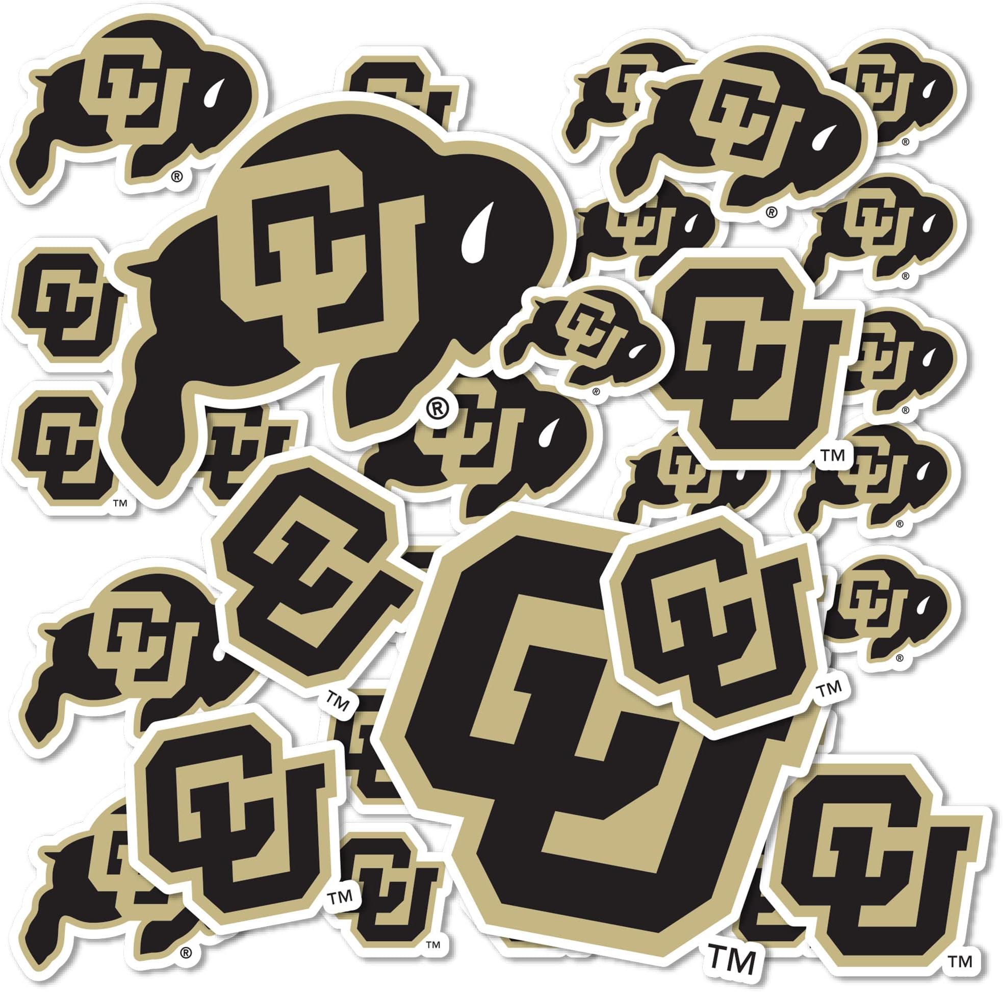 Amazon.com: Small CU Buffs Decal Sticker - Sticker Graphic - Waterproof ...