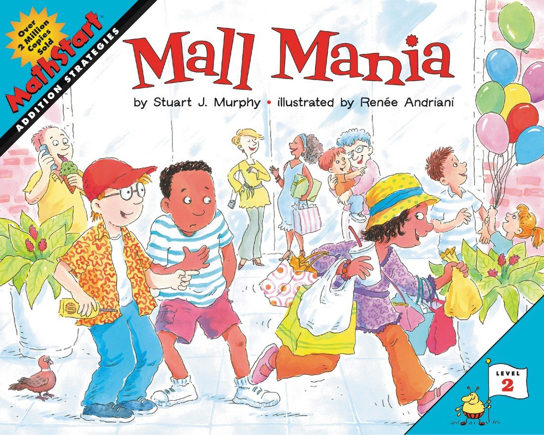 Amazon.com: Mall Mania: A Fun Educational Story About Addition Strategies and Math Skills for ...