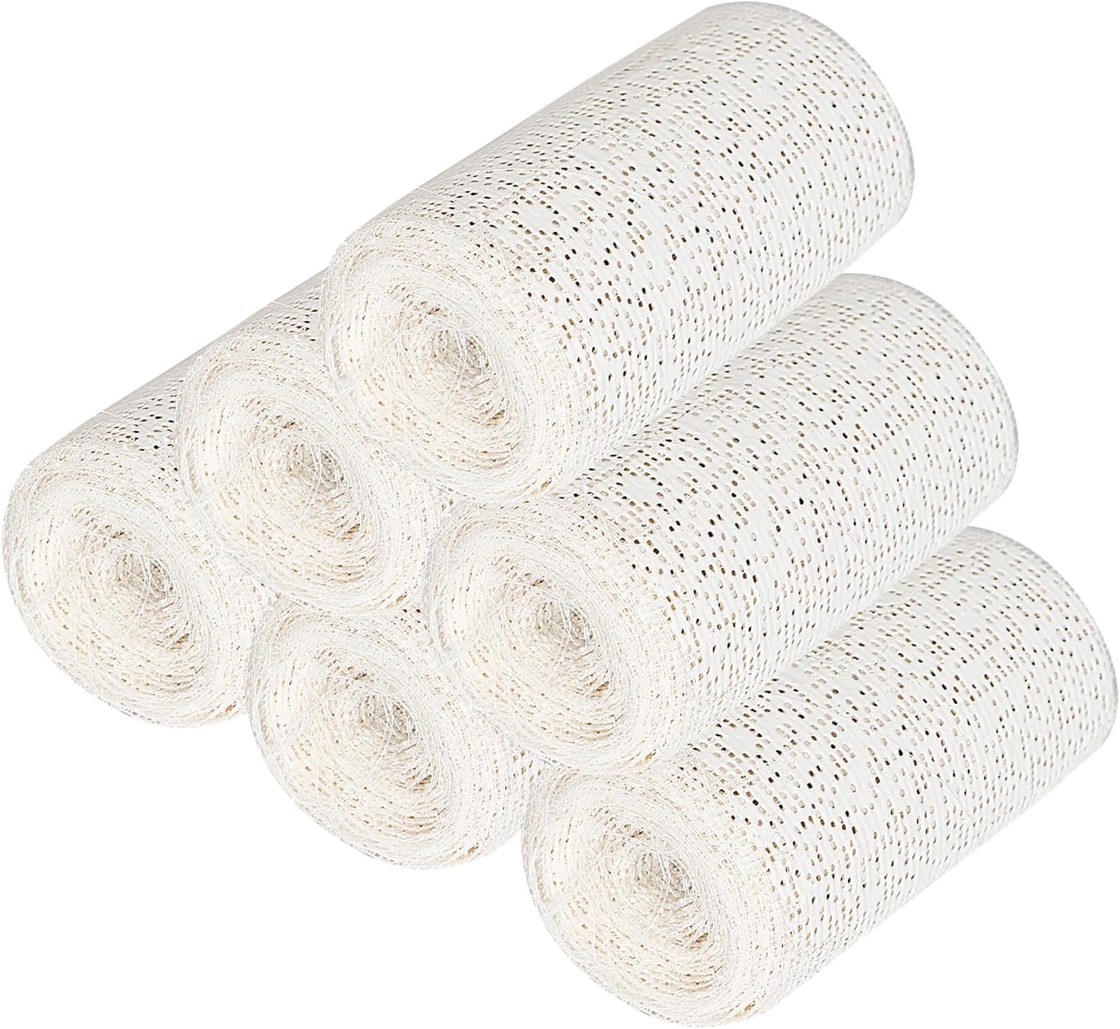 Amazon.com: Plaster Paris Bandage 6 Rolls Plaster Cast Bandages Skin ...