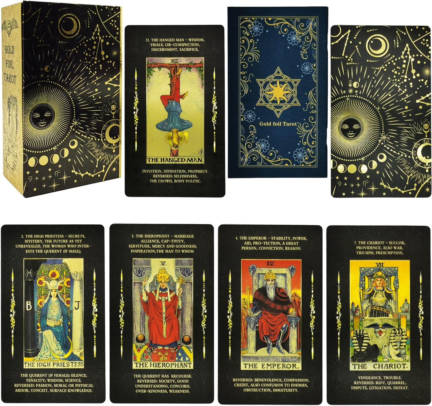 Smoostart PVC Tarot Cards with Meanings on Them, PVC Australia | Ubuy