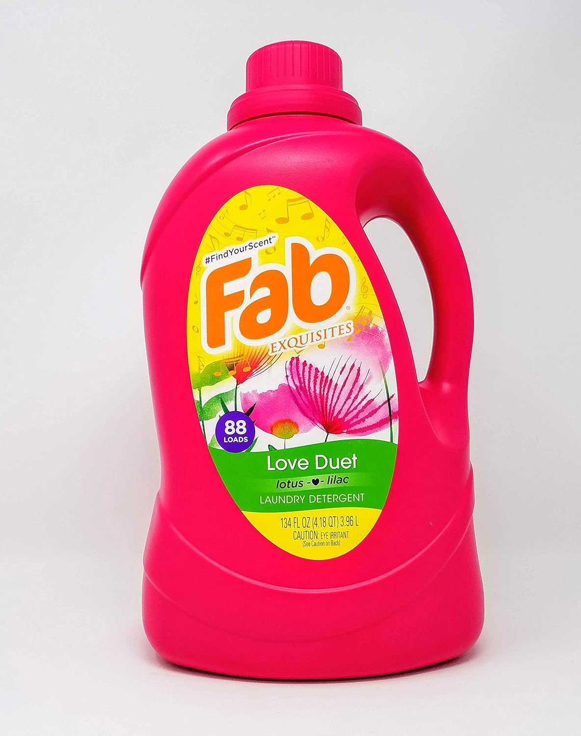 Amazon.com: Fab Love Duet Liquid Laundry Detergent (134 oz) : Health ...