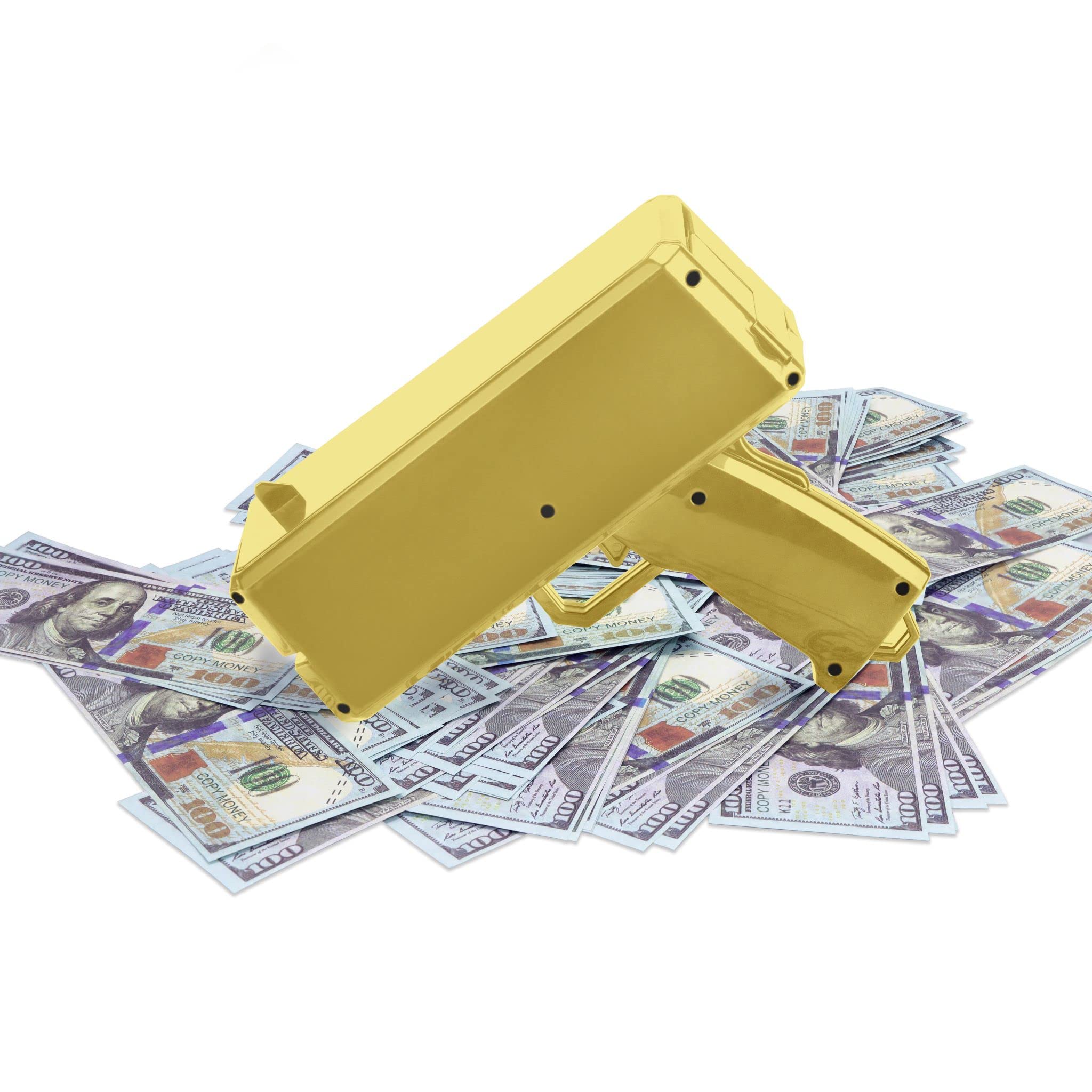 Sopu Gold Money Gun Shooter, Paper Playing Spary Money Gun Make it Rain ...