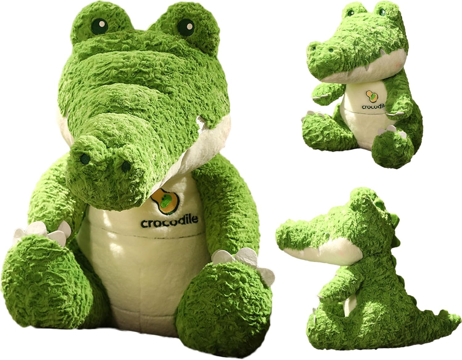 Amazon.com: Cute Soft Crocodile Stuffed Animals Alligator Plush Toys ...
