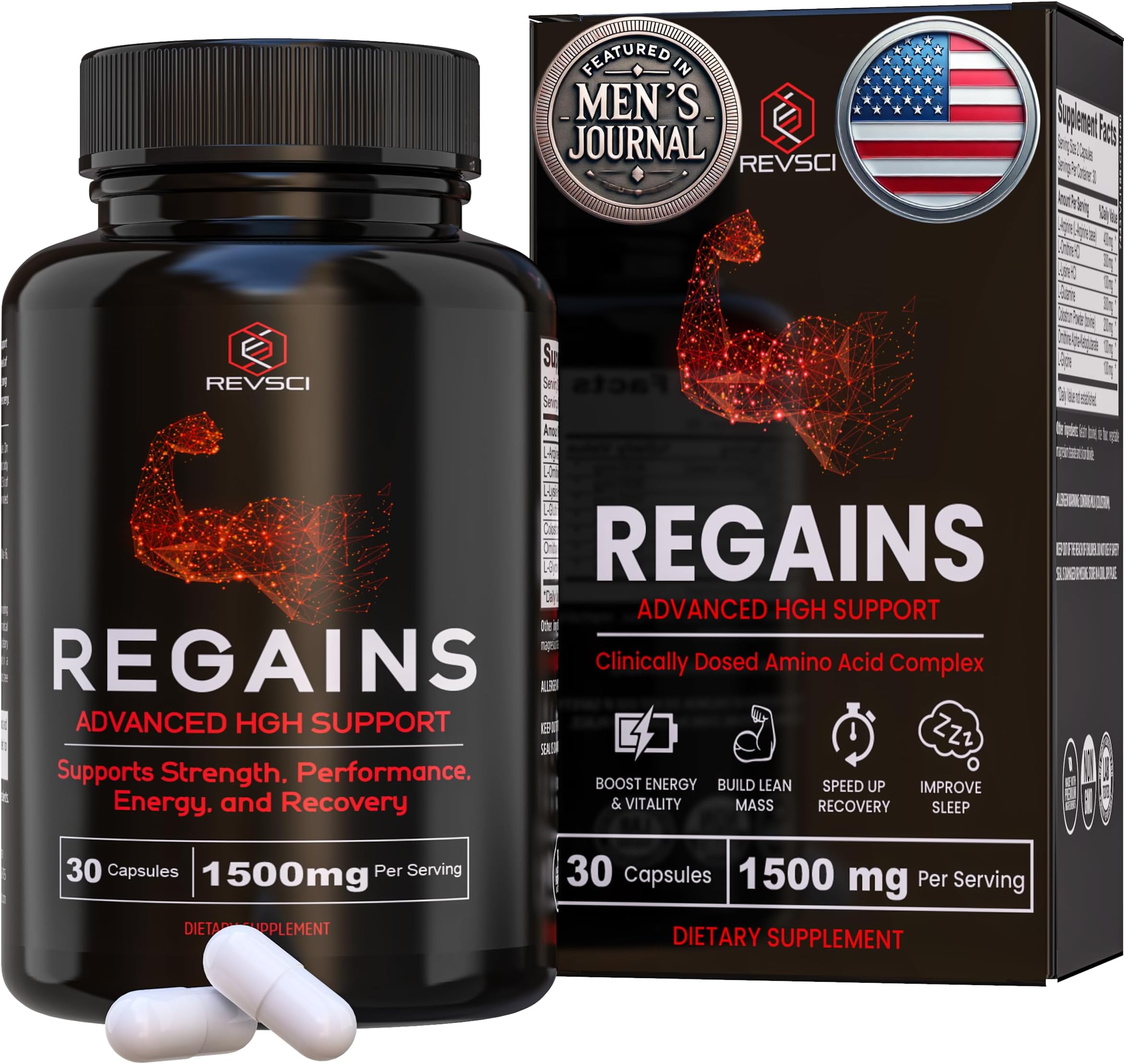 Amazon.com: HGH Supplements for Men & Women - REVSCI Regains Starter ...