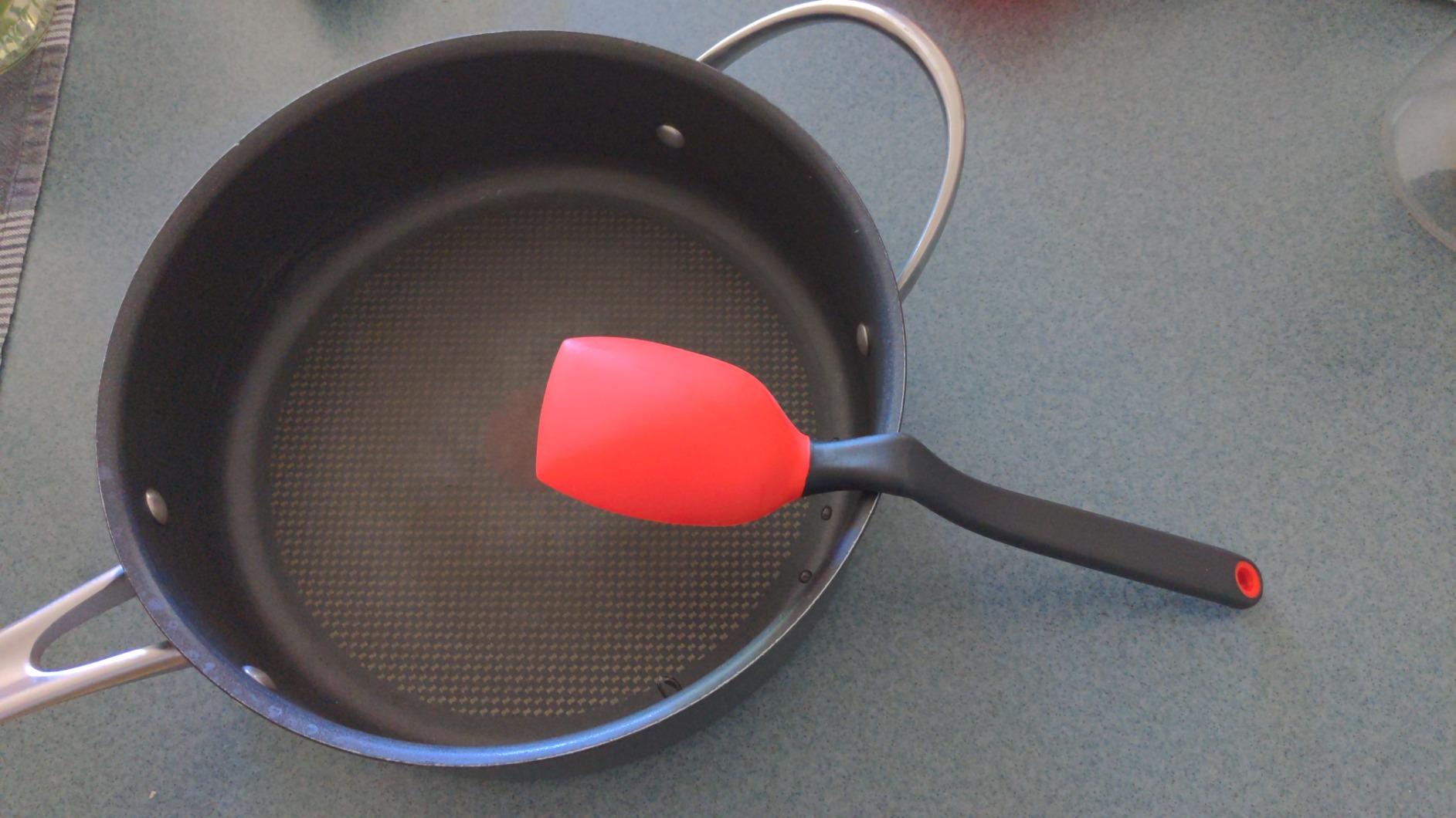 Dreamfarm Supoon 11" 3-in-1 Non-Stick Silicone Sit-Up Squeegee-Tip ...