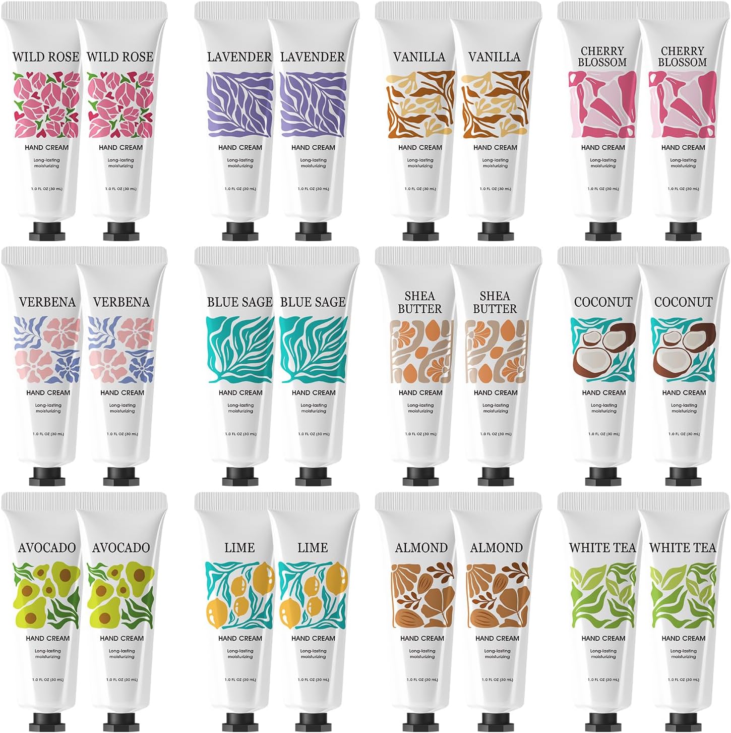 Amazon.com : Dansib 120 Pack Hand Cream Gifts Set for Women Mini Lotion ...