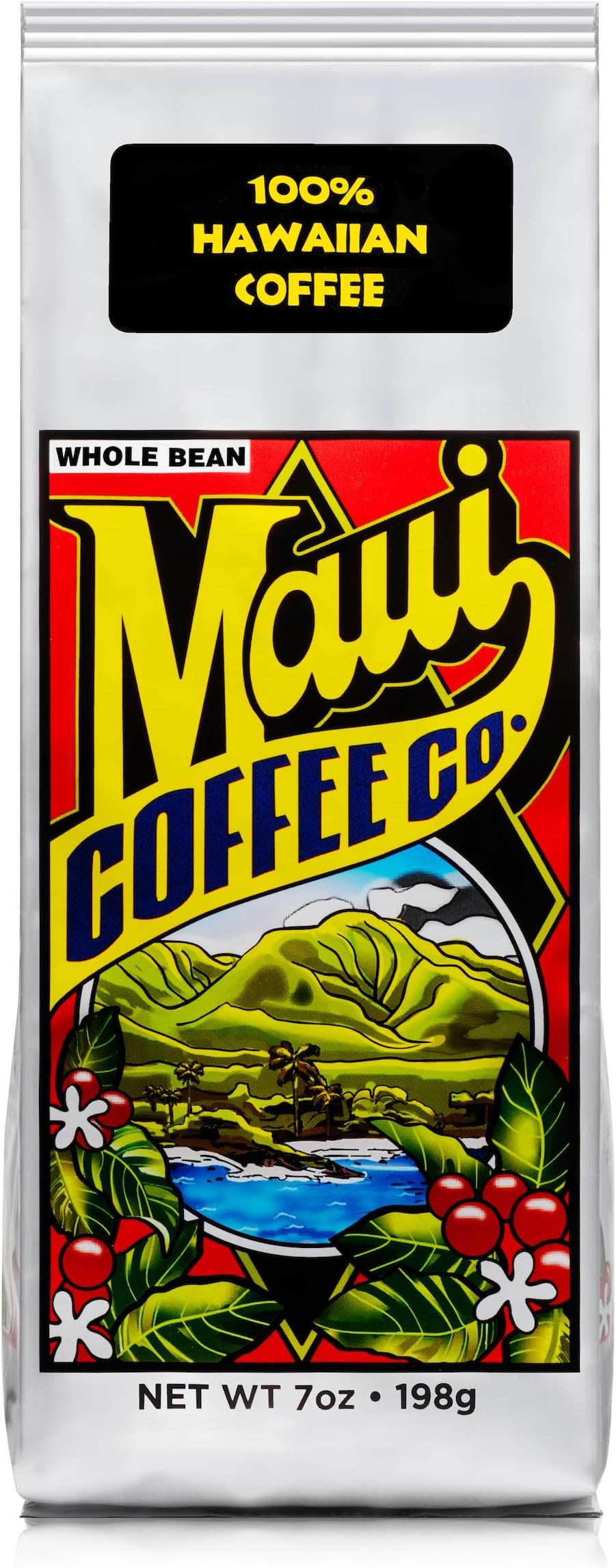 Amazon.com : Maui Coffee Company 100% Hawaiian Coffee, Whole Bean (7 oz ...