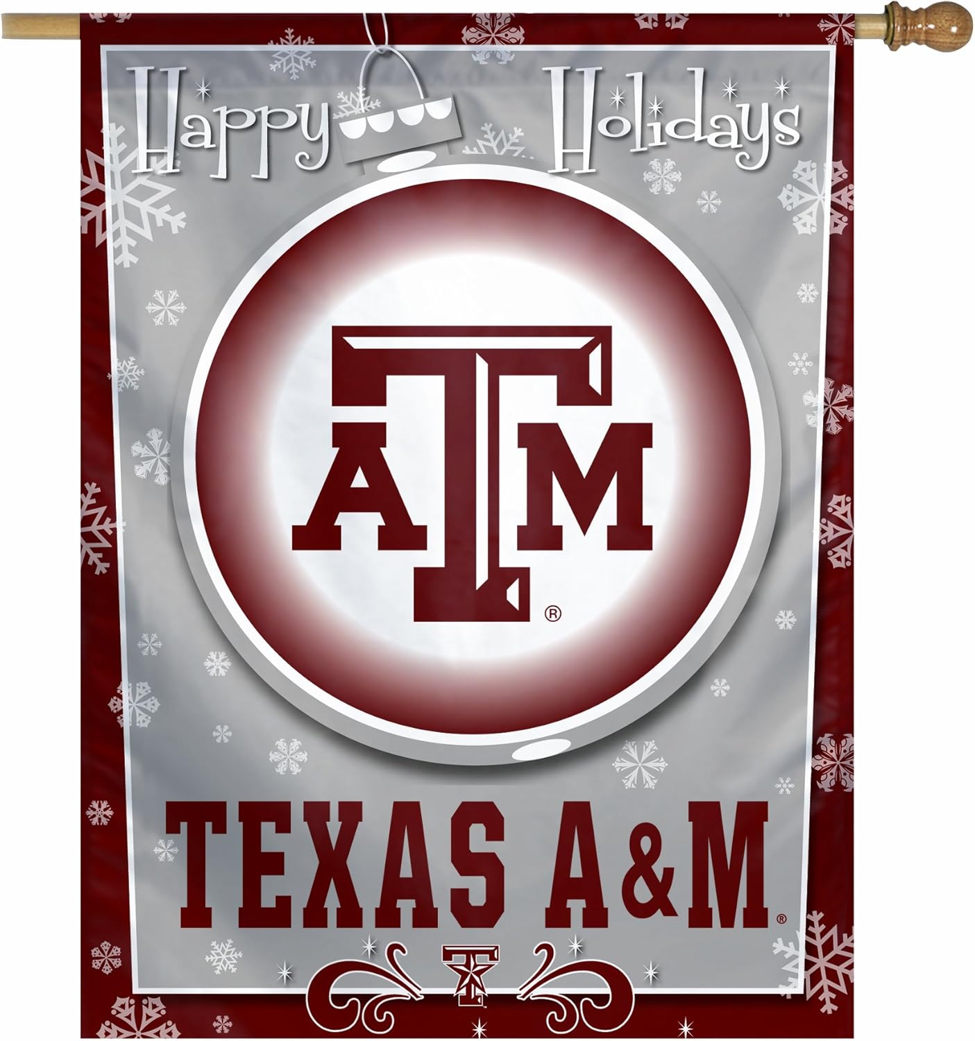 Amazon.com : NCAA Texas A&M Aggies 27-by-37 inch Vertical Flag : Sports ...