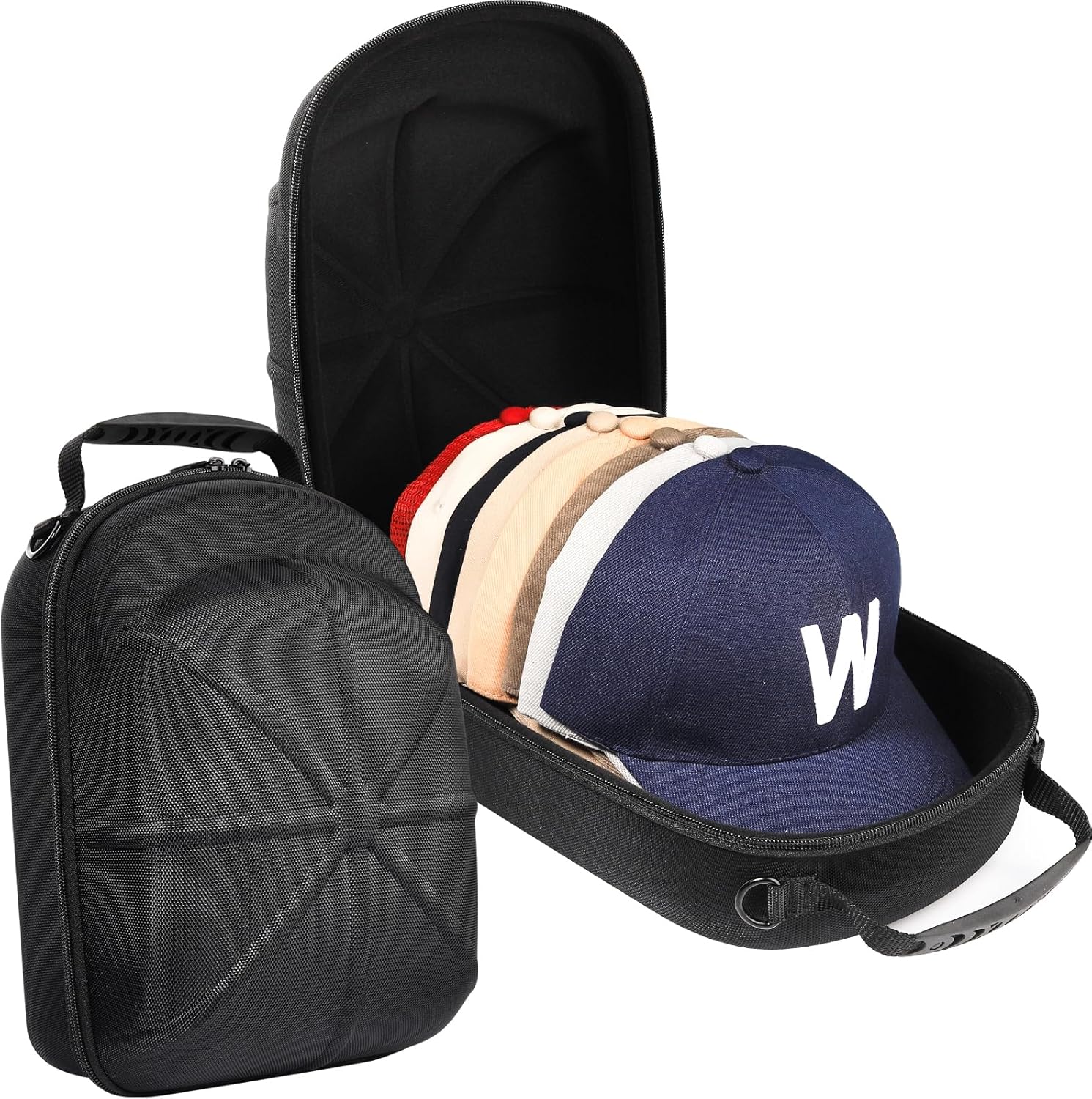 Amazon.com: Hat case for Baseball Cap, Hard hat Travel case, caps ...