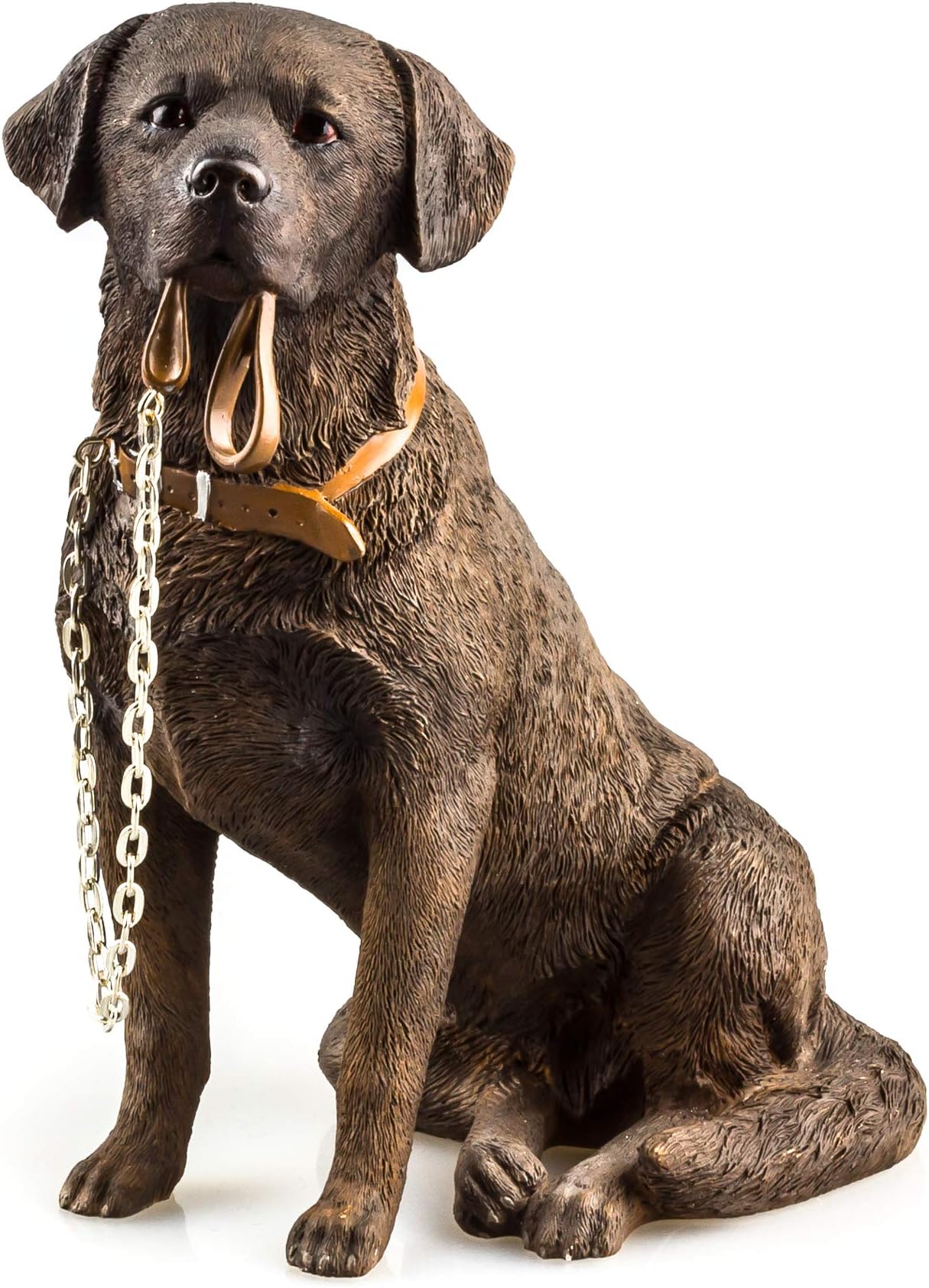 Lesser & Pavey LP08280 Sitting Walkies Black Labrador, Resin, h17cm ...