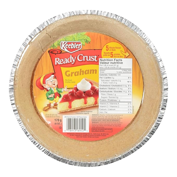 Amazon.com: Keebler Ready Pie Crust - Graham - 9 oz - 3 Pack