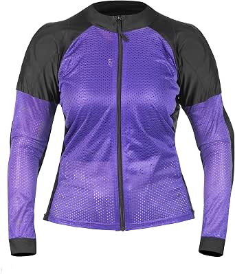 Amazon.com: WICKED STOCK Mesh Armored Motorcycle Shirt - CE Level 2 ...