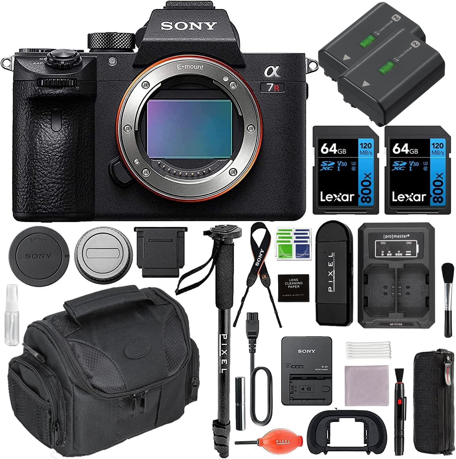 Amazon.com : Sony Alpha 7R III A (ILCE-7RM3A) (Latest Model) Mirrorless ...