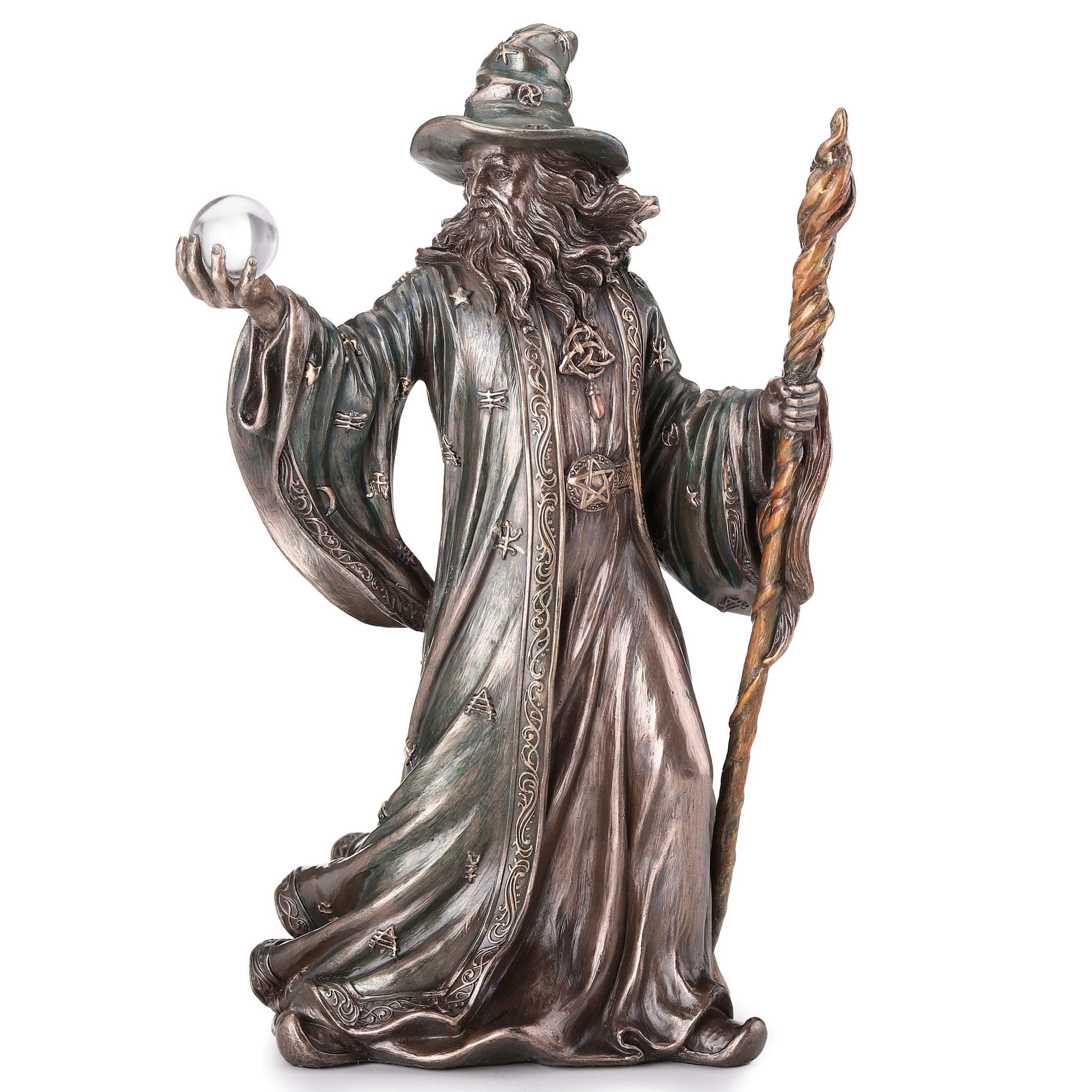 Wizard Holding Crystal Ball