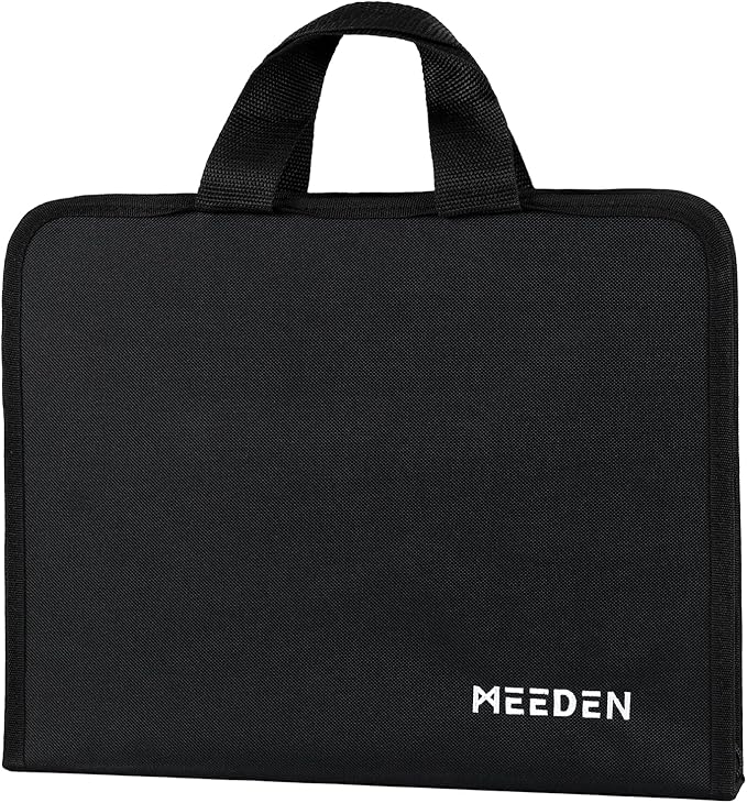 Amazon.com: MEEDEN Sketch Bag: Portable Artist Sketch Portfolio Case ...