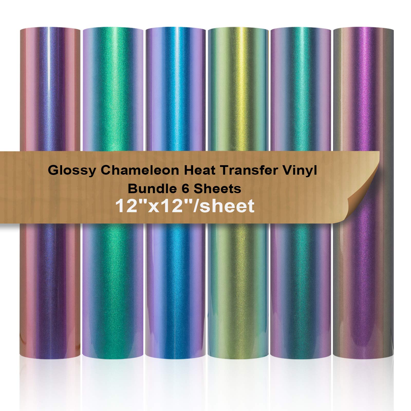 Vinyl Frog6 Assorted Color Htv Bundle 12x12 Iron On Vinyl | Desertcart ...