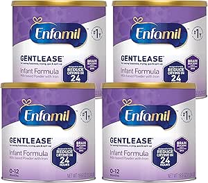 Amazon.com: Enfamil Gentlease Baby Formula, Reduces Fussiness, Crying ...
