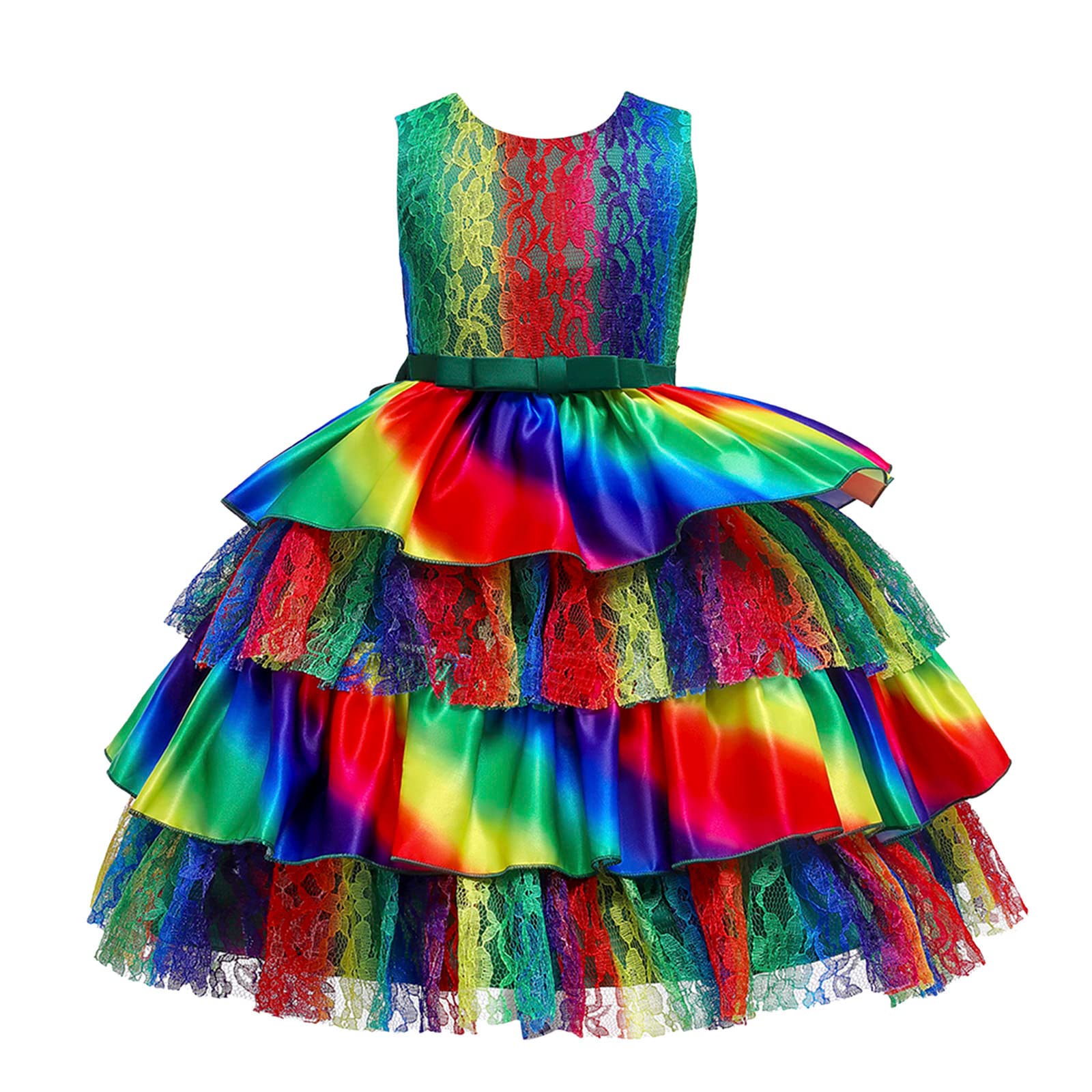 Rainbow Pageant Dresses