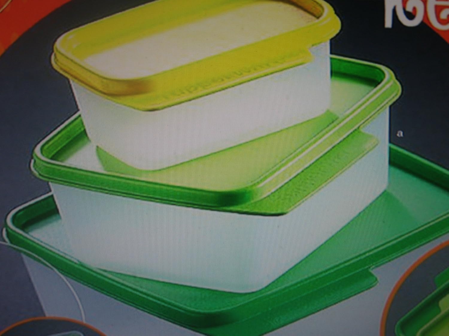 Amazon.com: Tupperware Keep Tabs Organization Containers Set of Nine ...