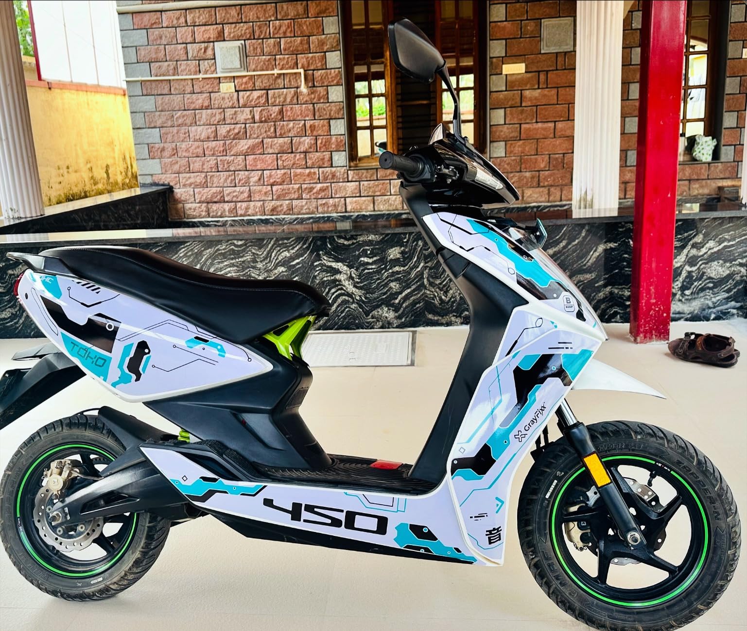 Grayfixx DOHC Edition Full Body Sticker For Ather 450S & 450SX | Made ...