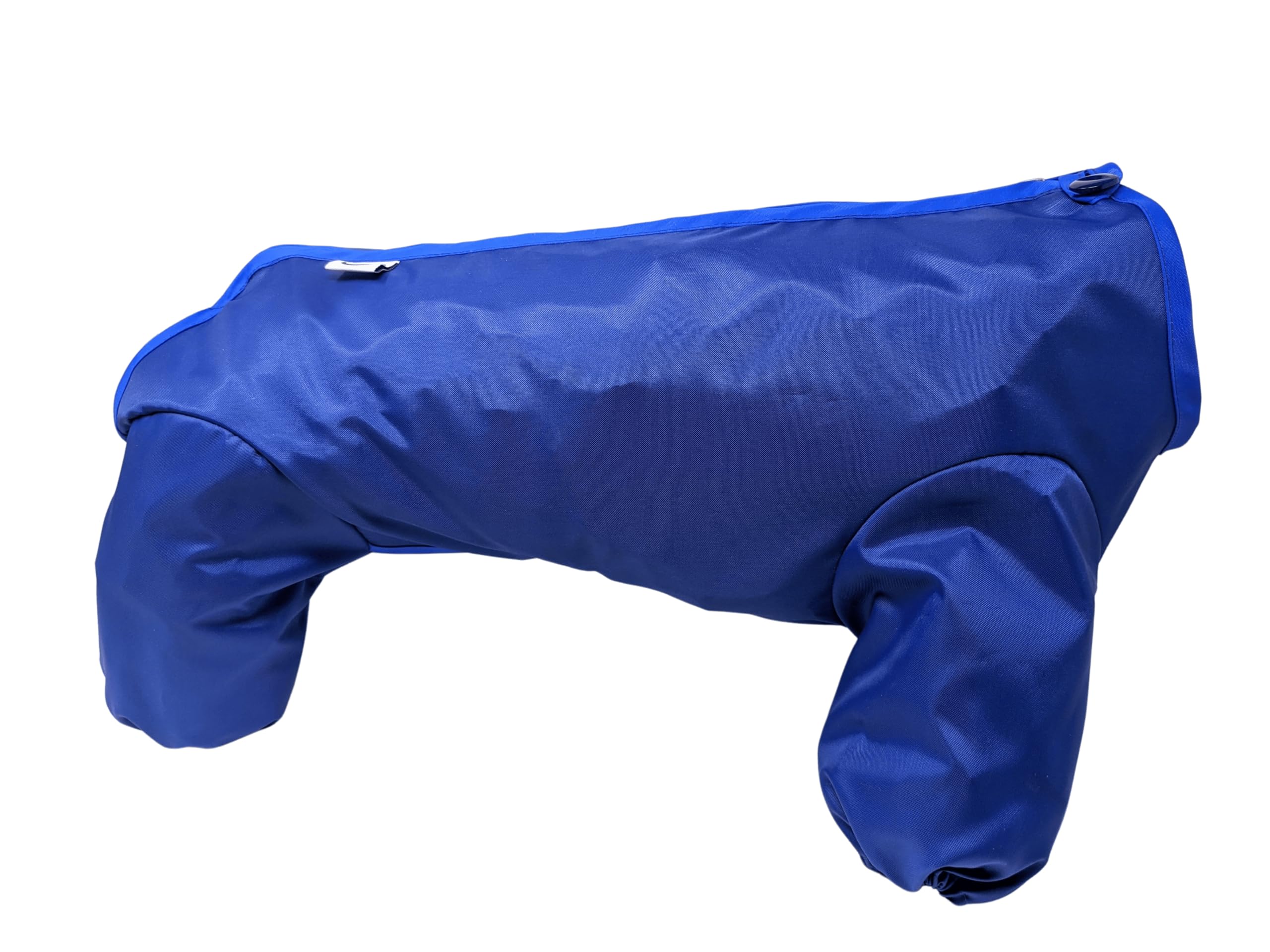 Doggie Coats Trouser Suit Short Half Legs Waterproof Dog Coat (Blue, 14 ...