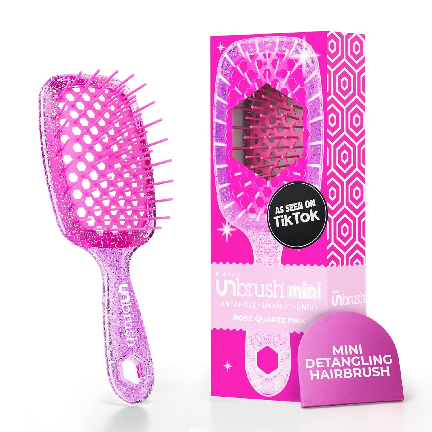 Amazon.com: FHI Heat UNbrush Mini Detangler Brush for Pain-Free ...