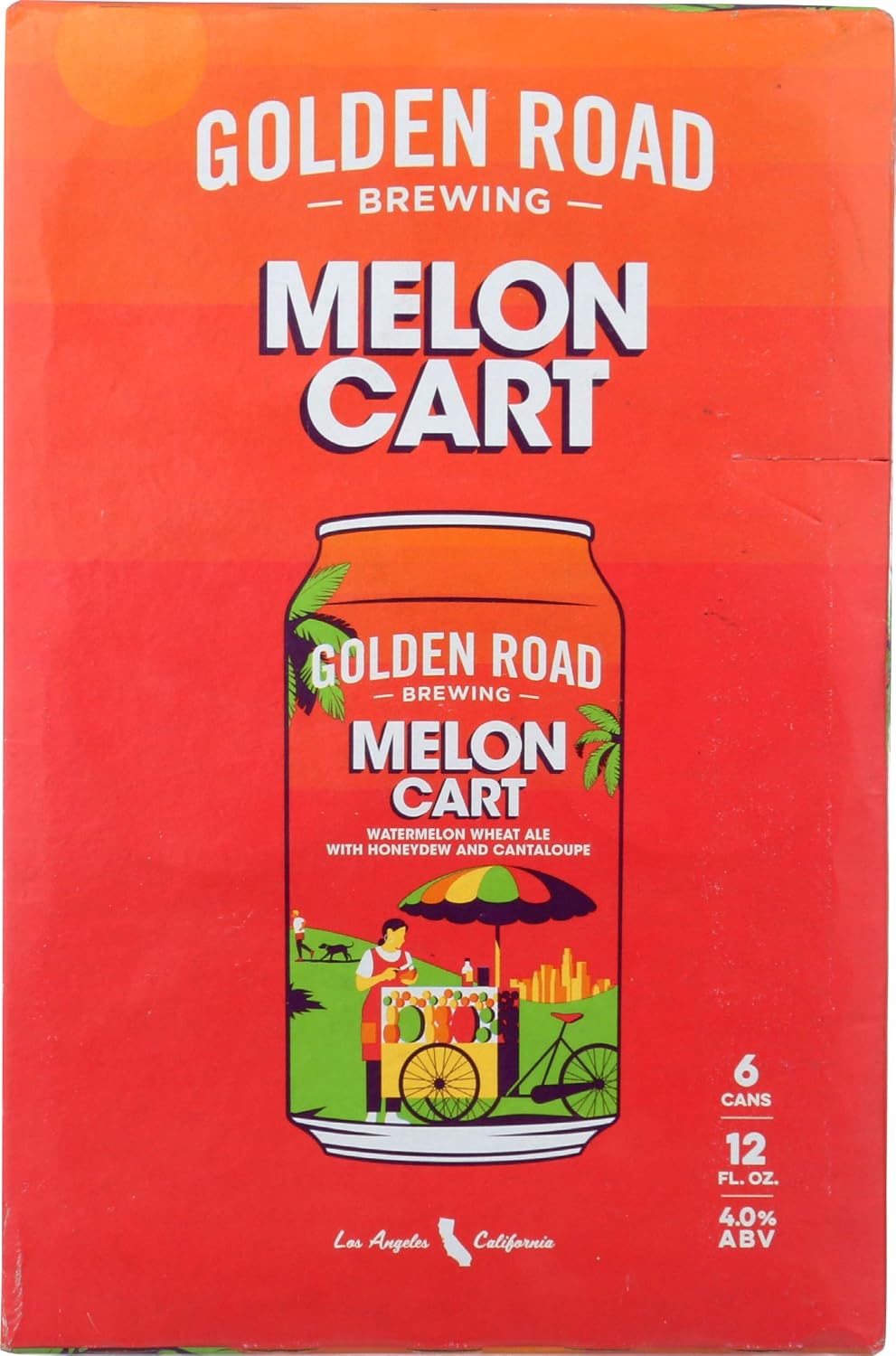 Amazon.com: Golden Road Brewing, Tart Melon Cart, 6pk, 12 Fl Oz Cans ...