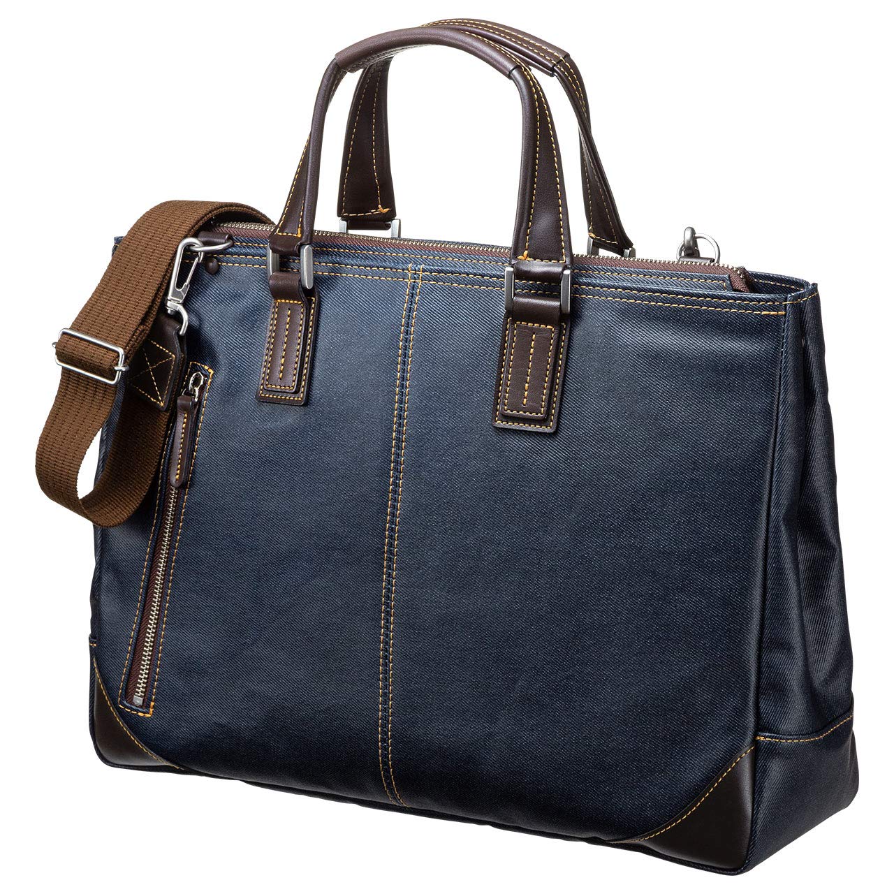 サンワダイレクト 日本製ビジネスバッグ(2WAY・高強度ナイロン使用