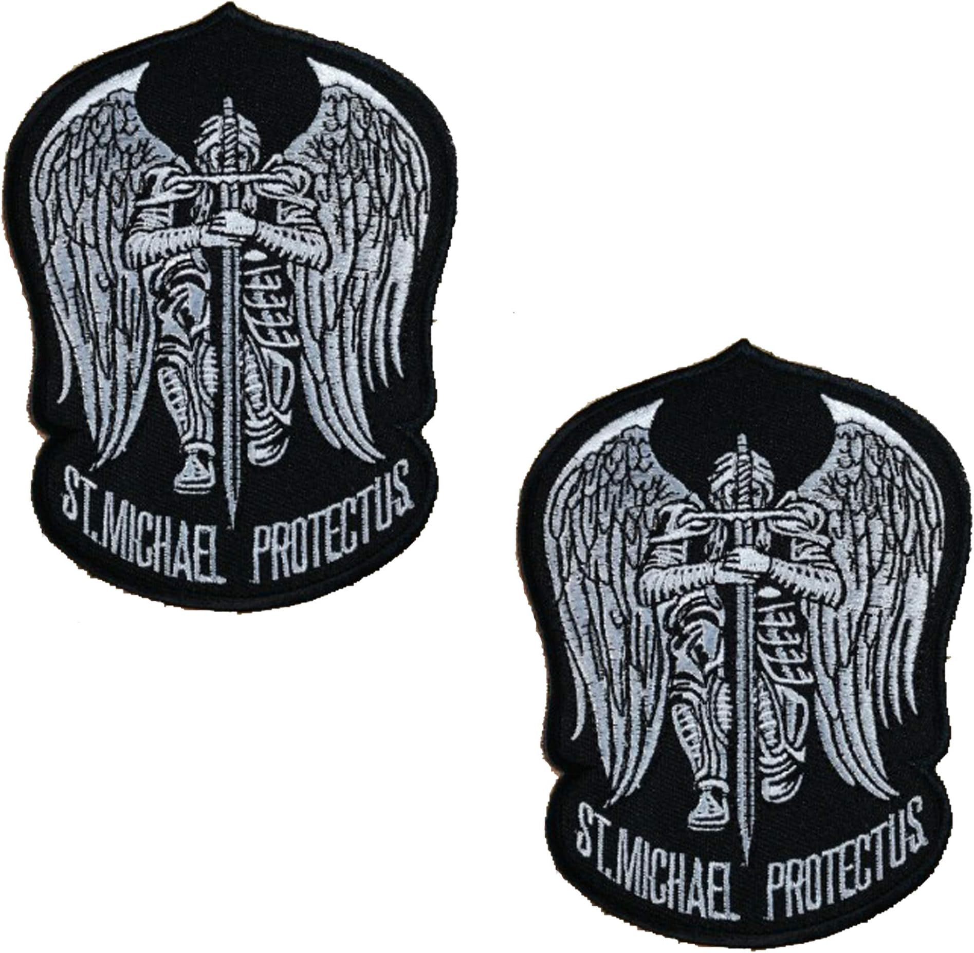 Amazon.com: Sacred Heart of Jesus Patch (4 Inch) Immaculate Heart of ...