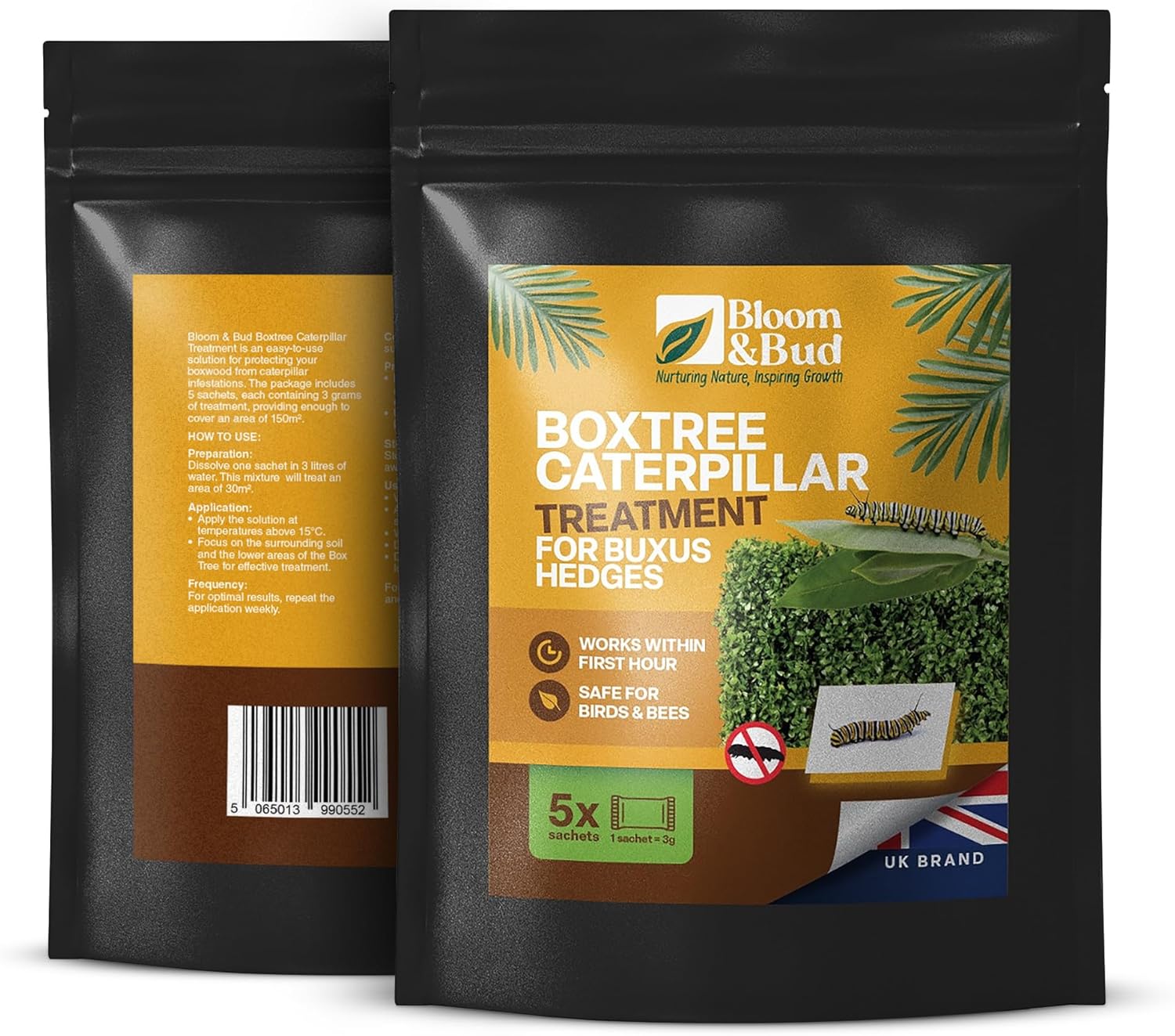 Boxtree Caterpillar Treatment - Easy to Use Dilutable Powder | Box ...