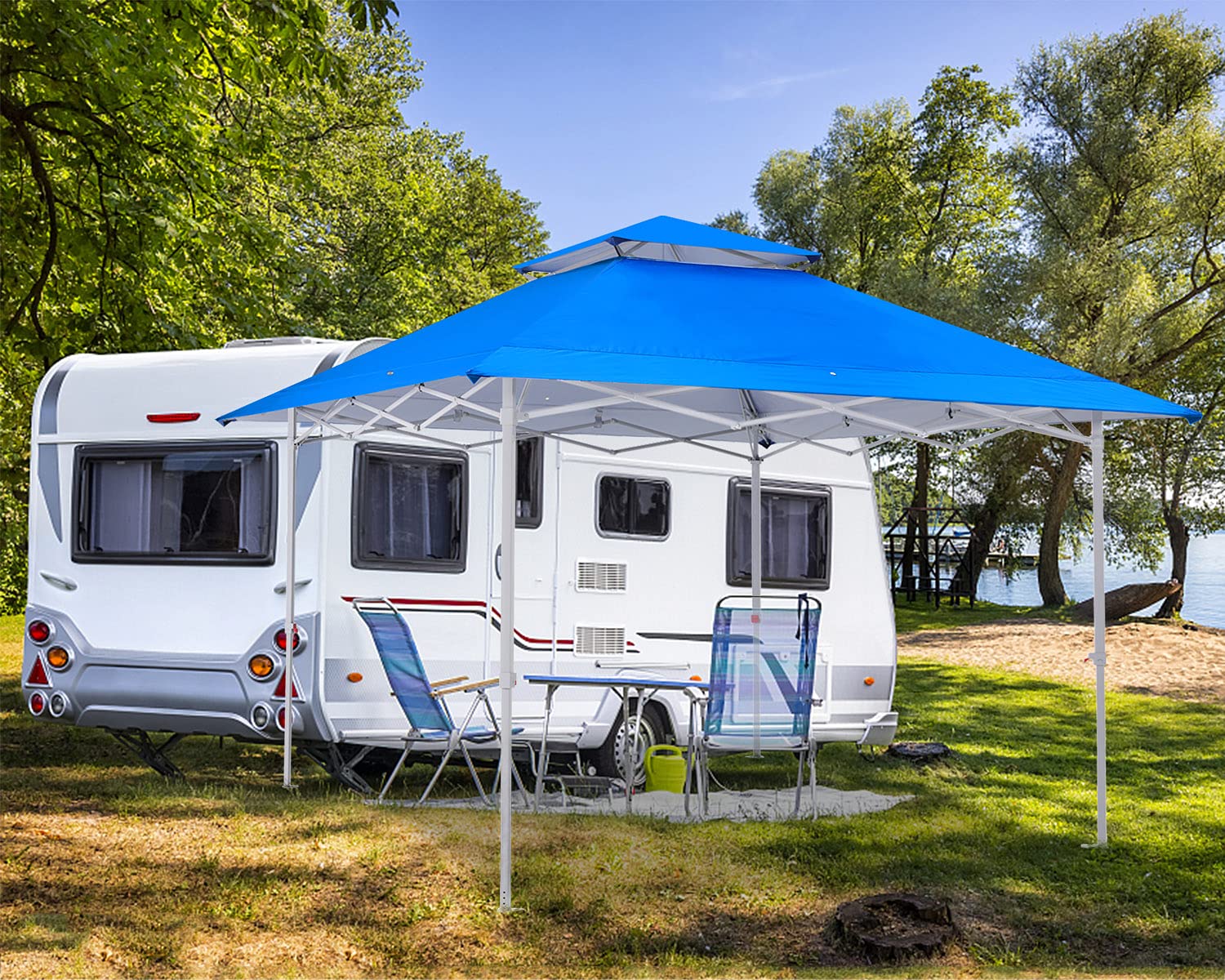 Snapklik.com : MASTERCANOPY 13x13 Pop-Up Canopy Tent Instant Shelter Outdoor Canopy