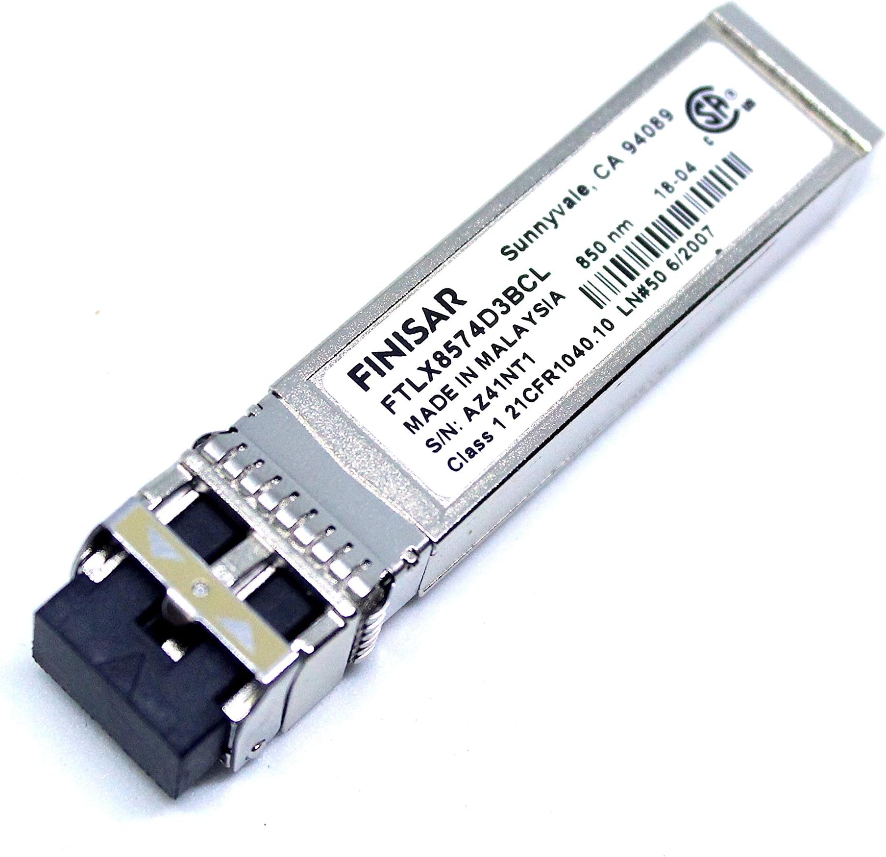 Amazon.com: Finisar FTLX1475D3BCL 1000base-t Sfp Transceiver Rohs ...