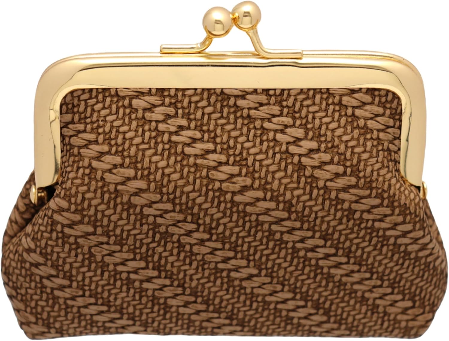 Coin Purse Vintage Bag Lock Wallet Buckle Kiss Lock change purse change ...