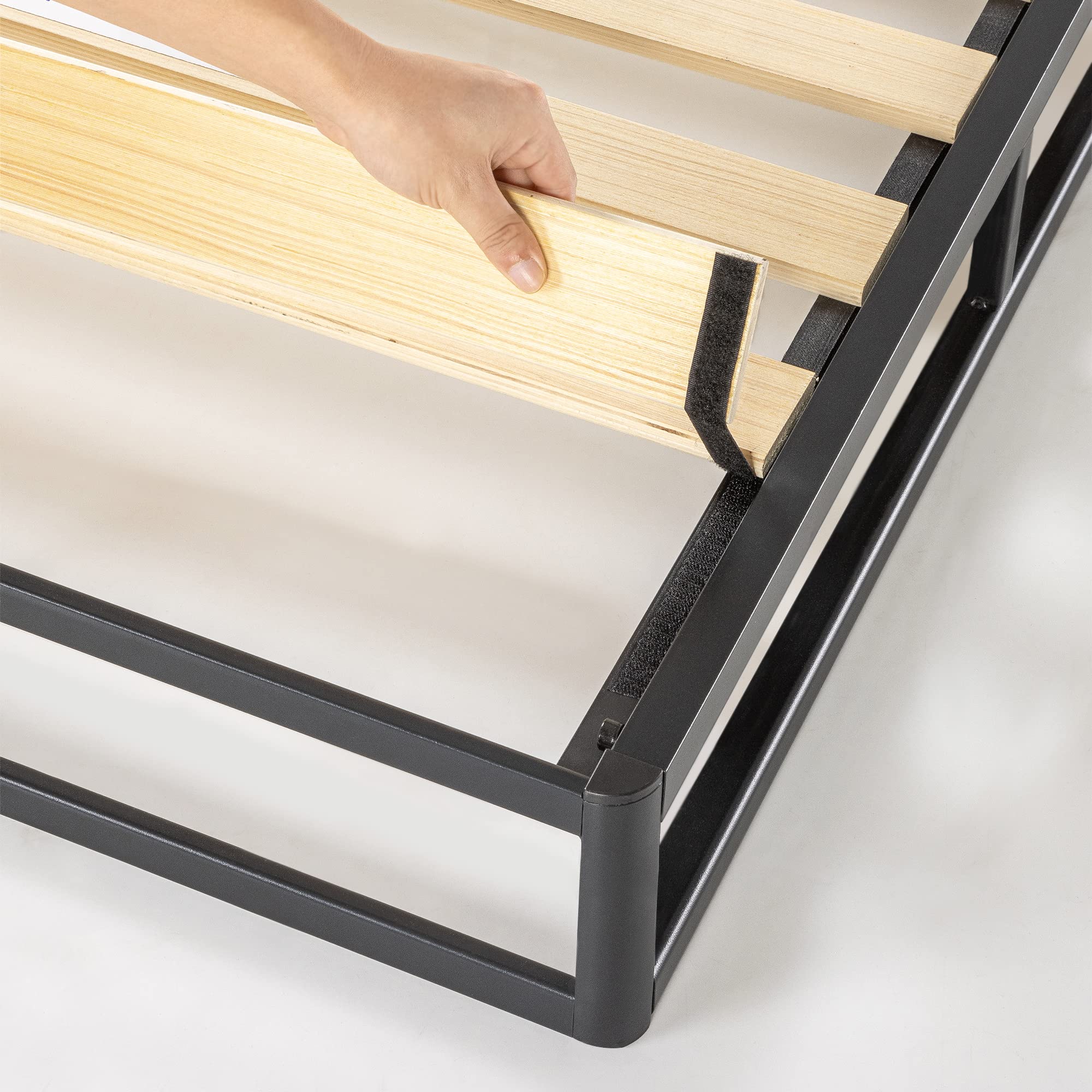 Snapklik.com : Mellow 7.5 Inch Metal Box Spring Mattress Foundation