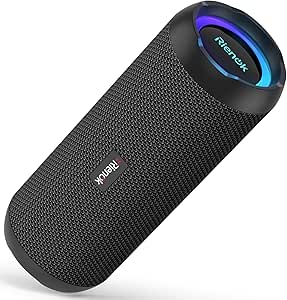 RIENOK Bluetooth Speaker Portable Wireless, 30W Enhanced Bass, IPX7 ...