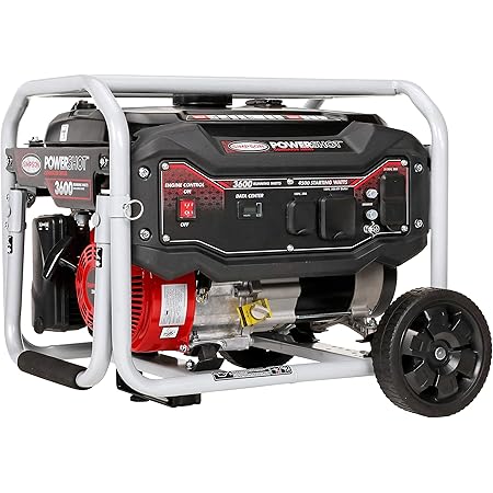 Amazon.com: Powermate P0081100 PM3800 3800-Watt Gas-Powered Portable ...