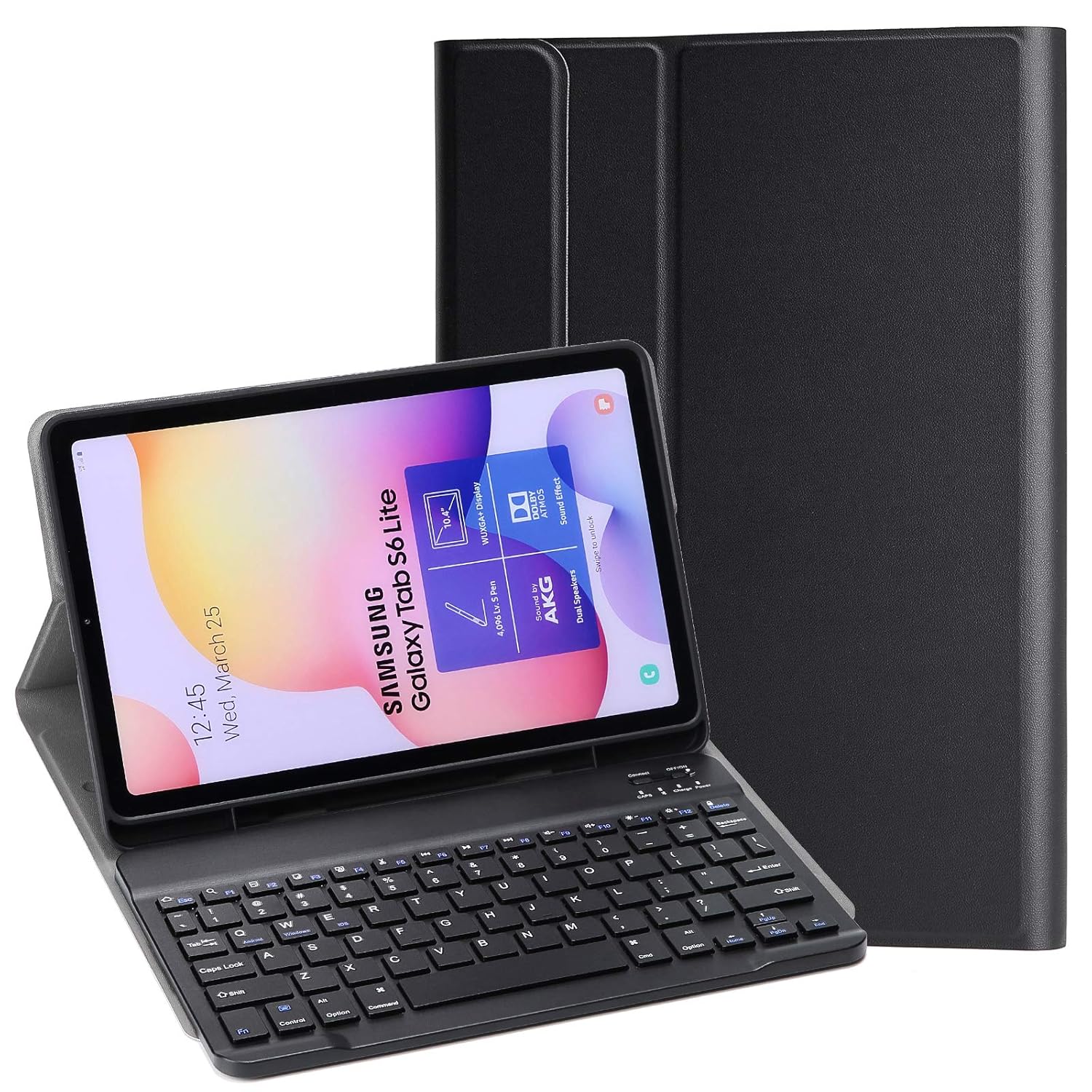 Kilison Keyboard Case for Samsung Galaxy Tab S6 Lite 10.4 [QWERTY ...