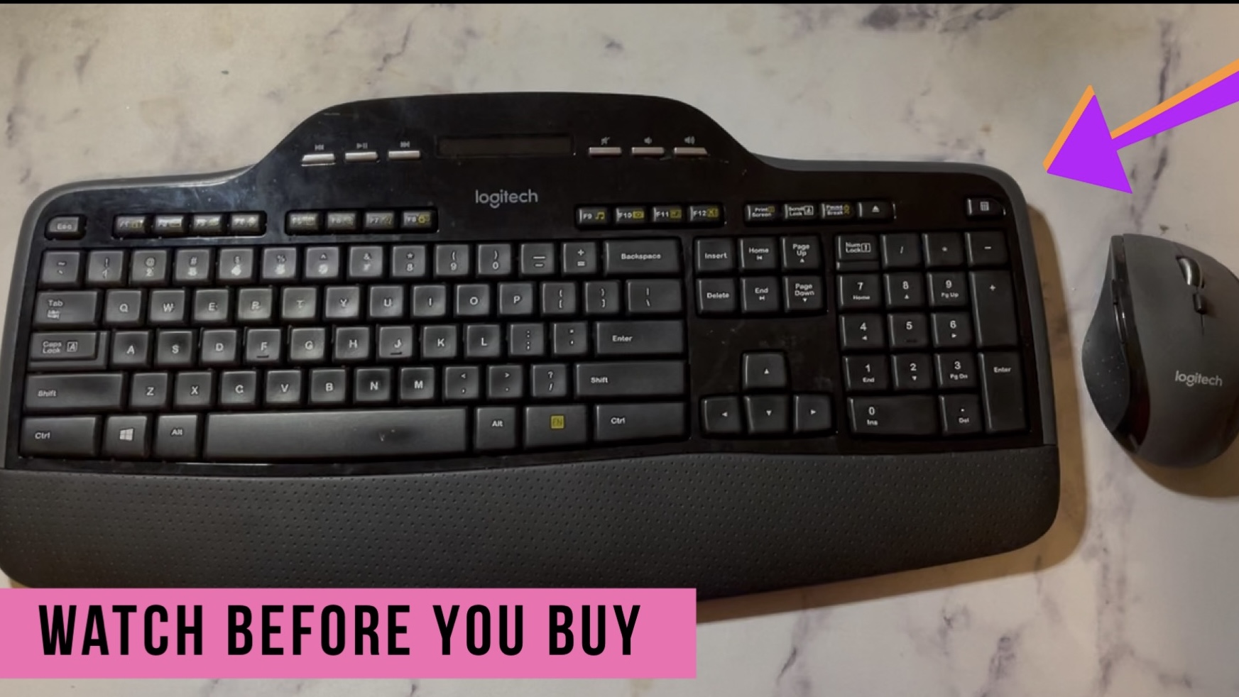 Watch Honest review of Logitech MK710 wireless keyboard & mouse on ...