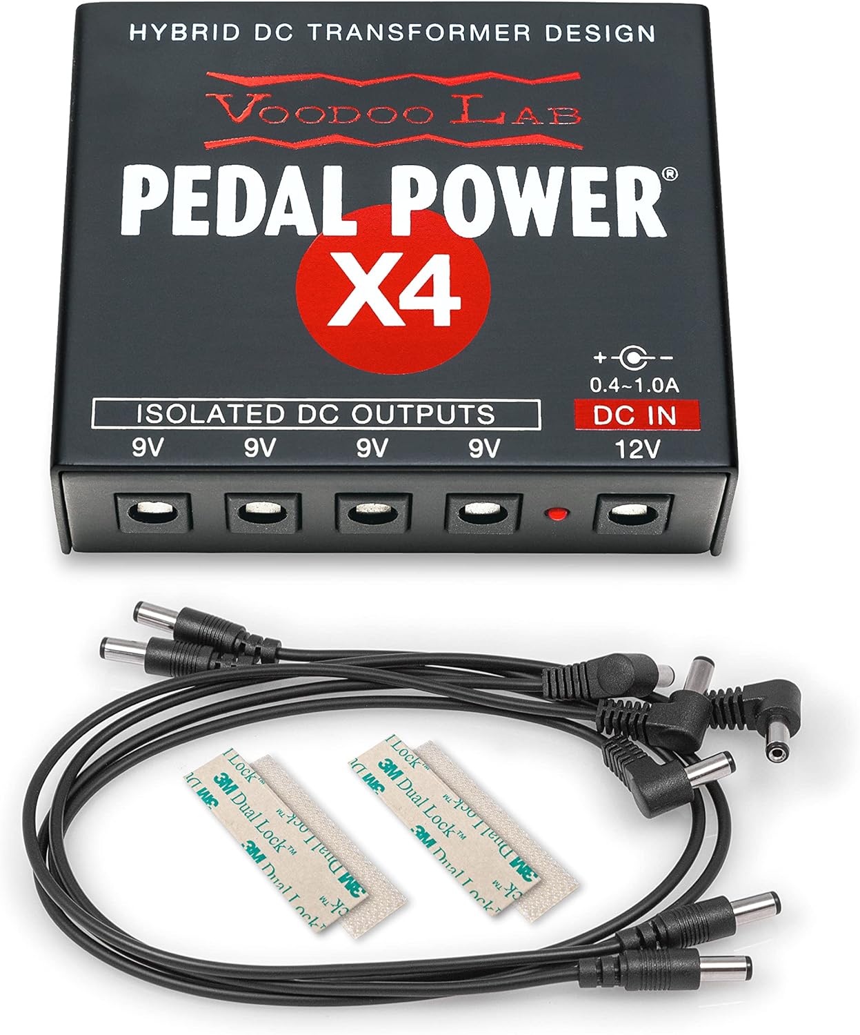 Amazon.com: Voodoo Lab Pedal Power X4 Isolated Output Expander Kit ...