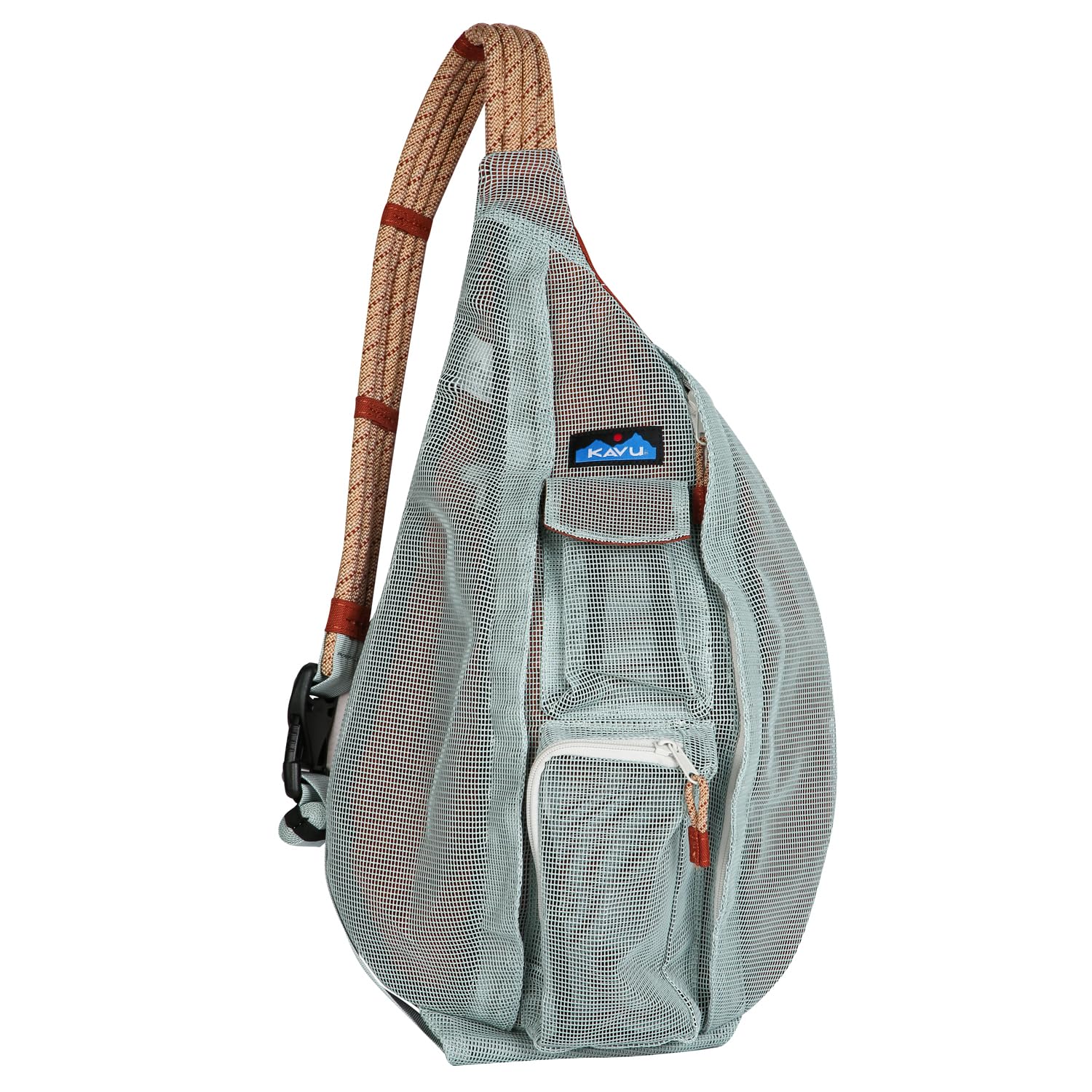 Amazon.com | KAVU Beach Rope Bag Mesh Crossbody Sling Backpack - Cool ...