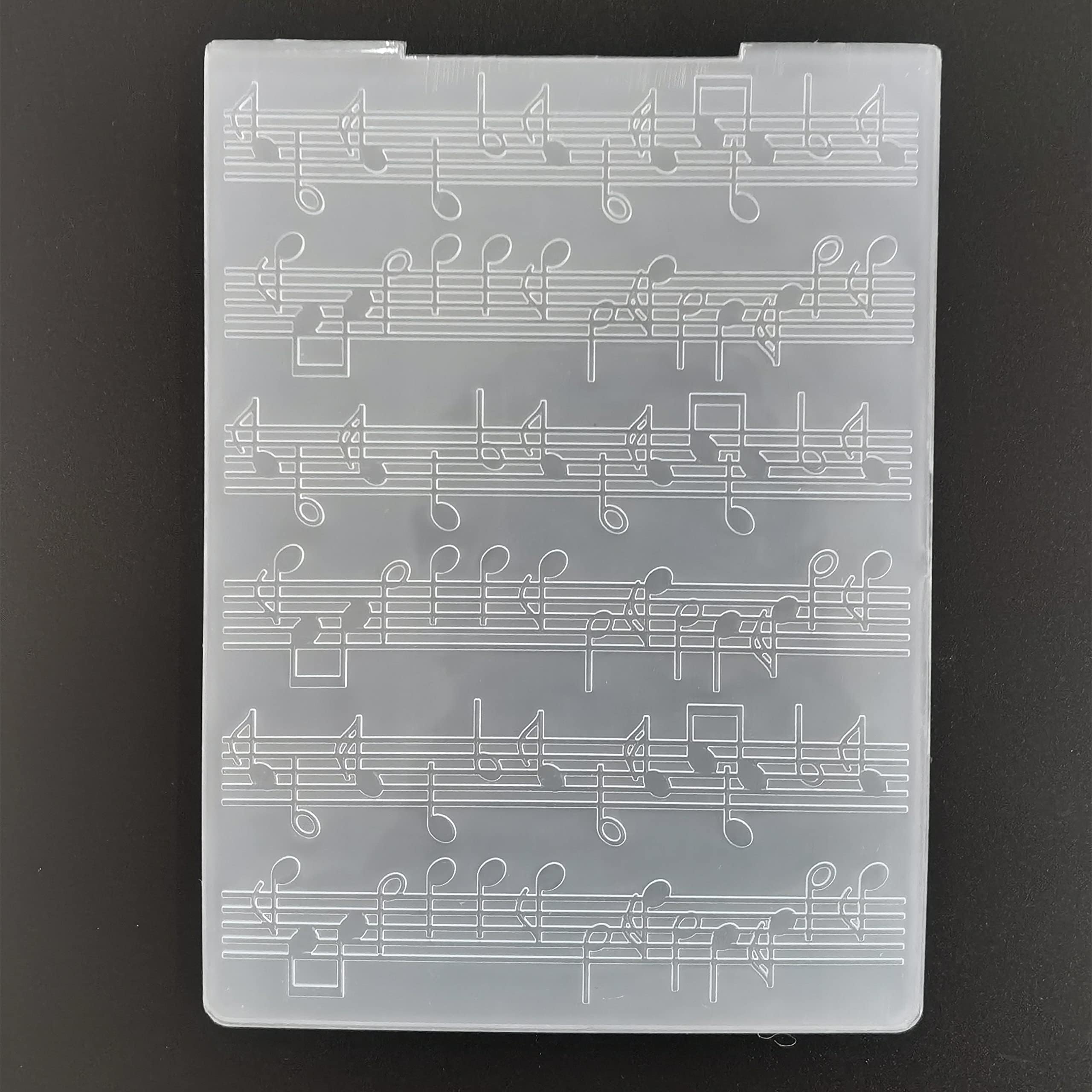 Amazon.com: Welcome to Joyful Home 1PC Music Note Background Embossing ...