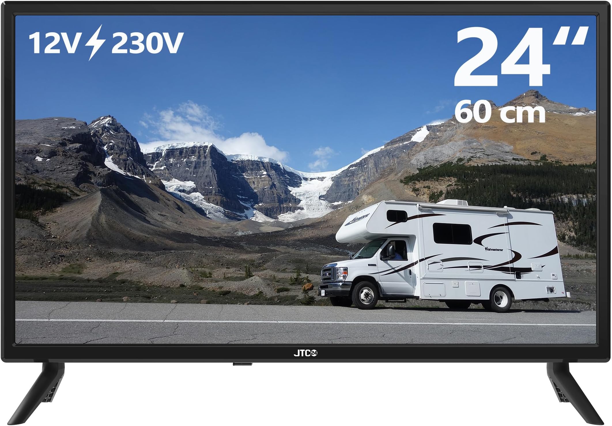 Camping Fernseher 12v 230v