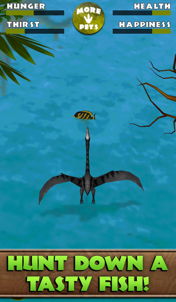 Virtual Pet Dinosaur: Pterodactyl - App on Amazon Appstore