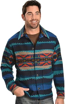 Pendleton Men's Surf Shirt Jacket, Blue Lahaina, Small at Amazon Men’s ...