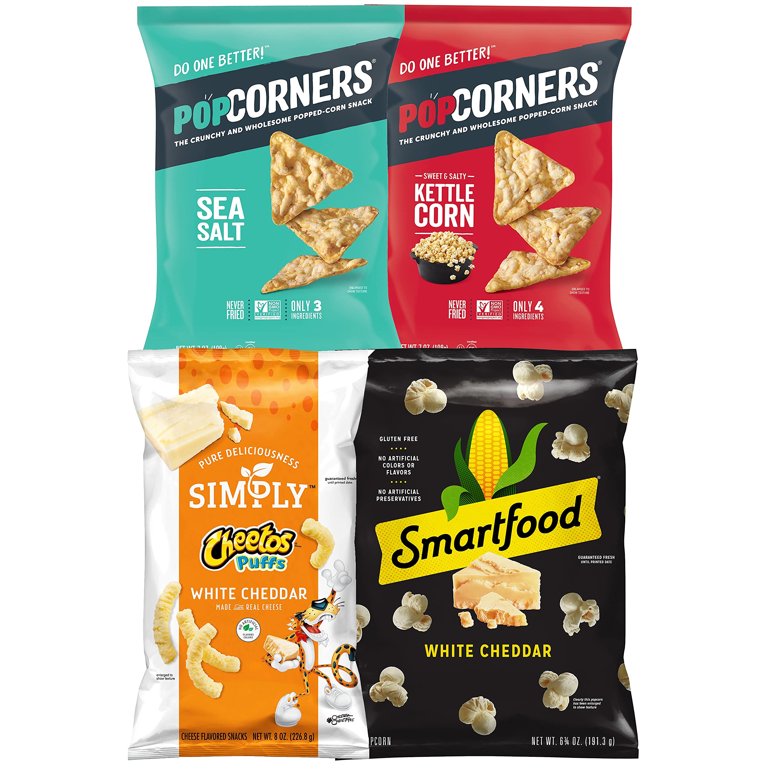 Frito-Lay Smart Snacks Variety Pack, Simply Cheetos, Popcorners ...