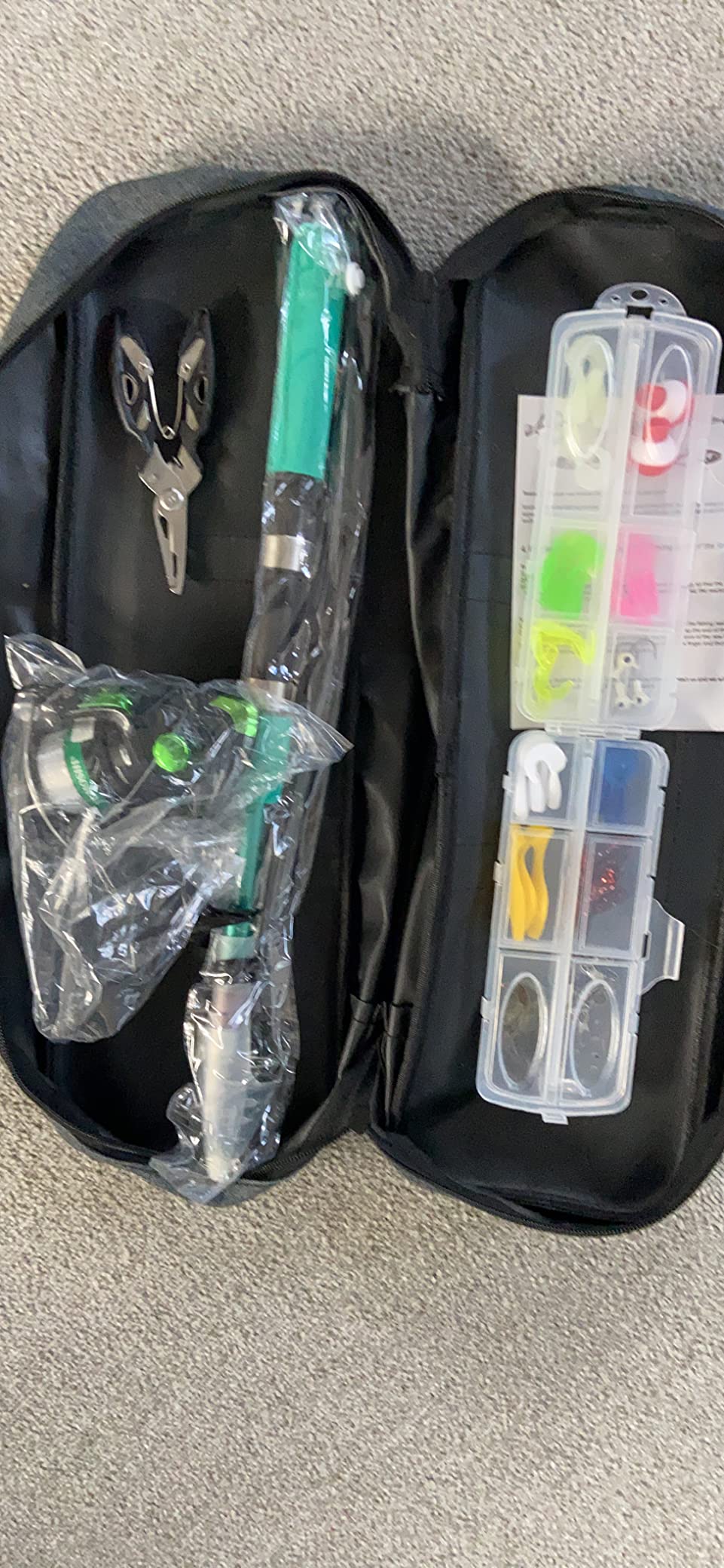 Amazon | POPHEKO 釣りセット 投げ竿 コンパクトロッド 釣り竿セット 海釣りセット フィッシングロッド ガラス繊維 釣り入門 ...