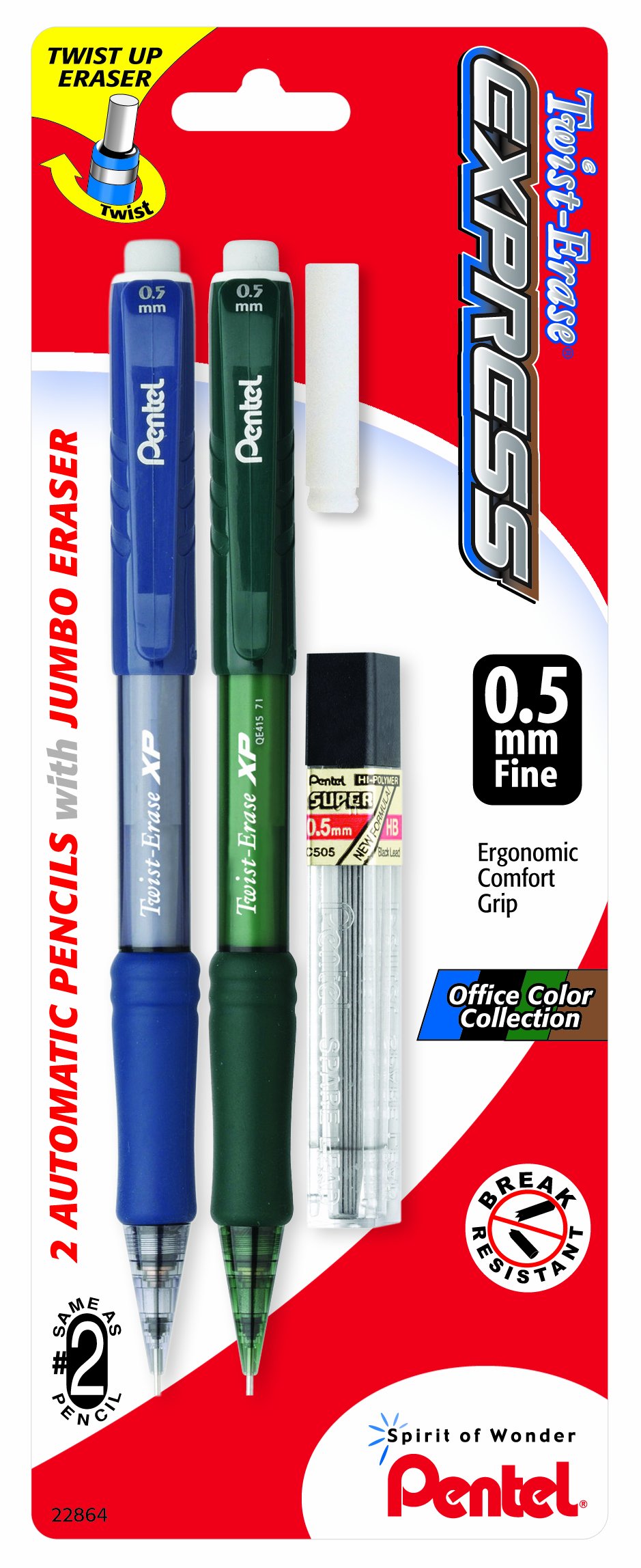 Snapklik.com : Pentel Twist-Erase Express Automatic Pencil