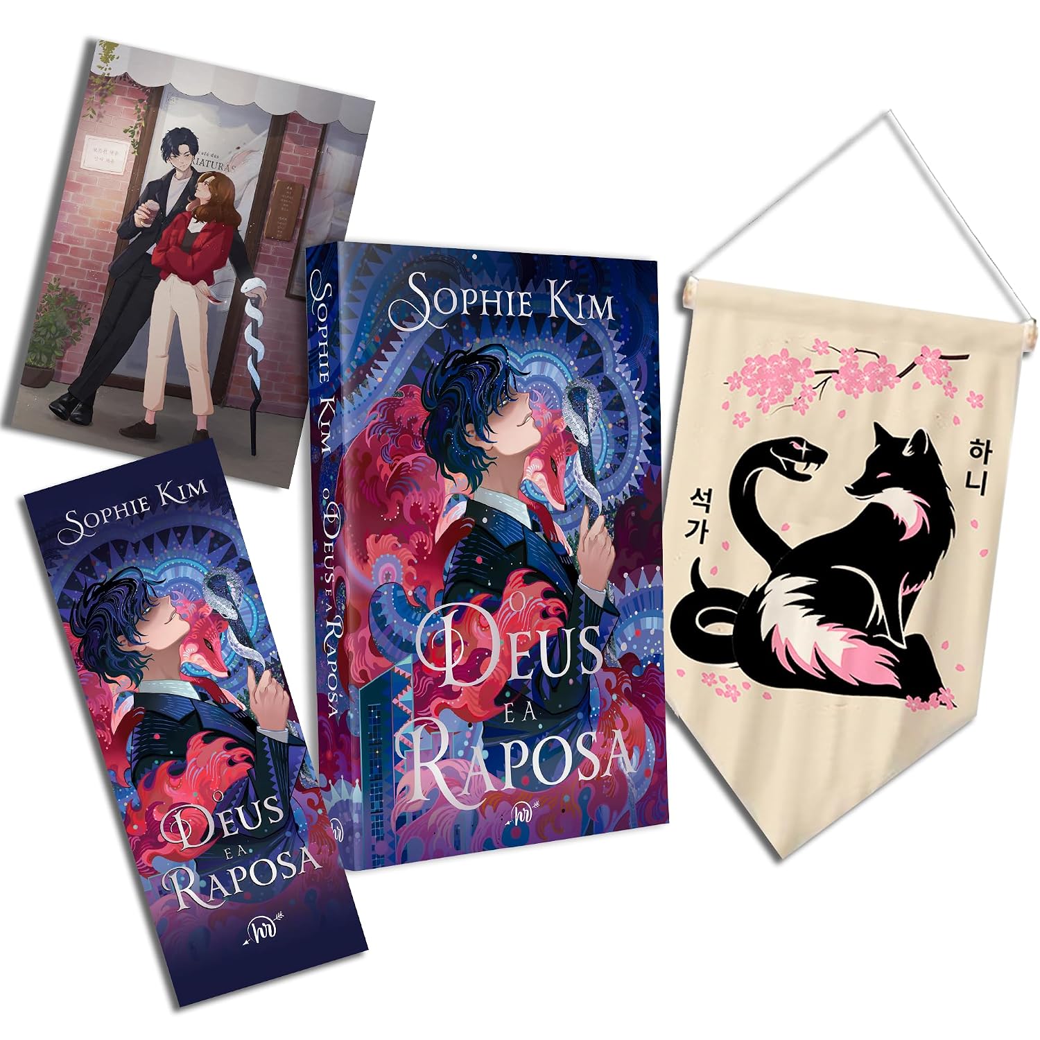 O deus e a raposa + Brindes : Kim, Sophie, Qio, Yonghui: Amazon.com.br ...